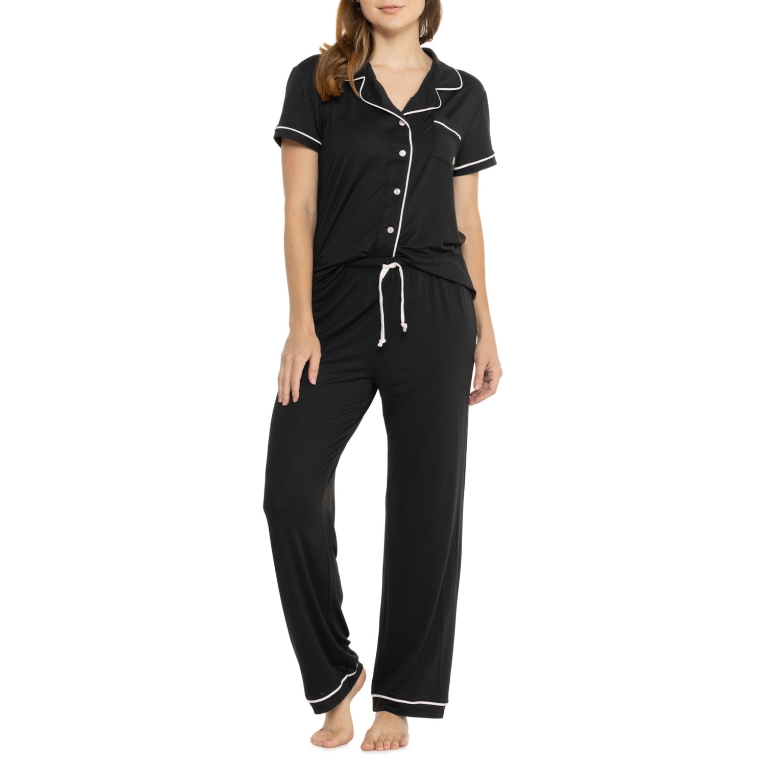 Born Notch Collar Pajamas - Short Sleeve - Save 52%
