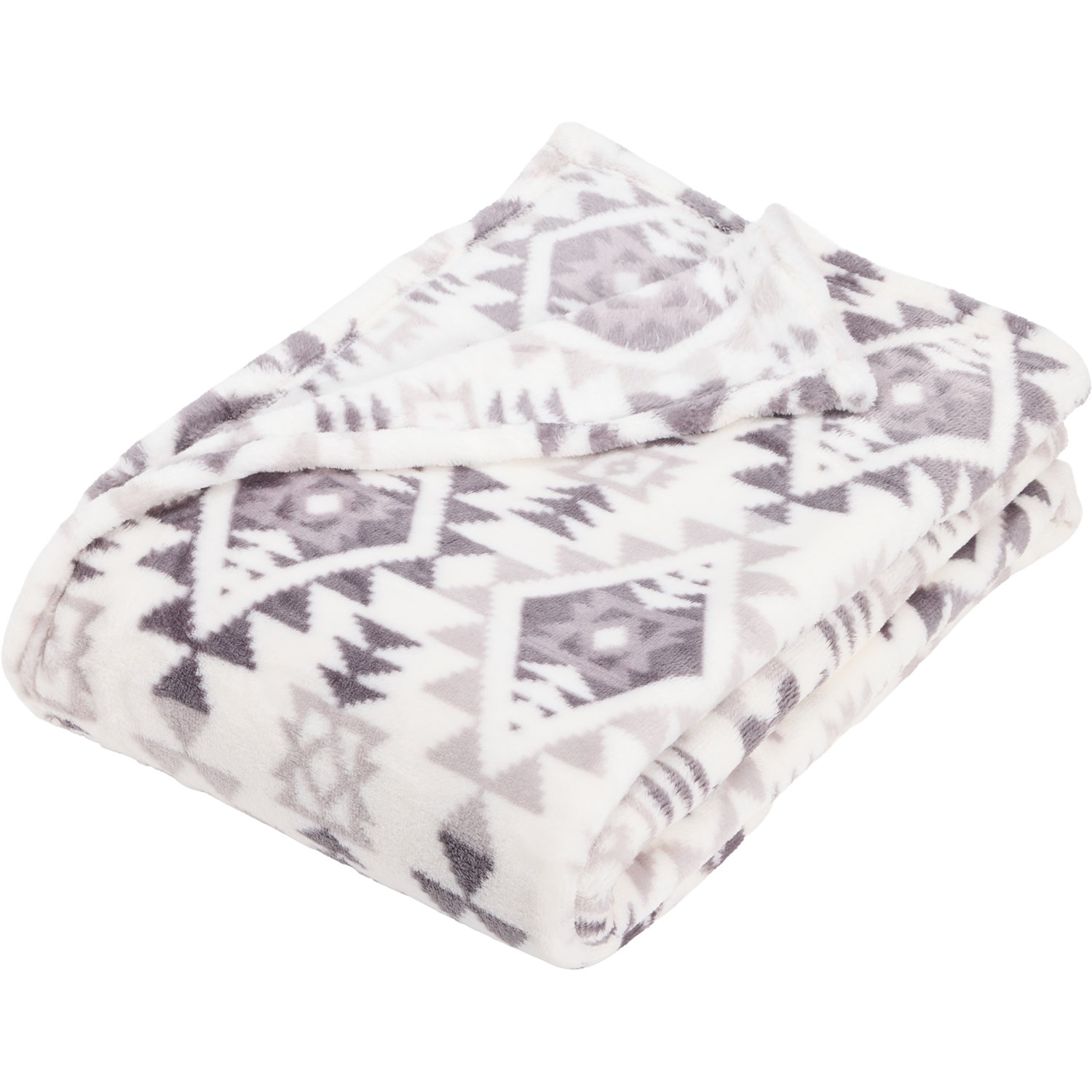 Boston Traders Printed Velvet Plush Throw Blanket - 50x70”, 400 gsm ...