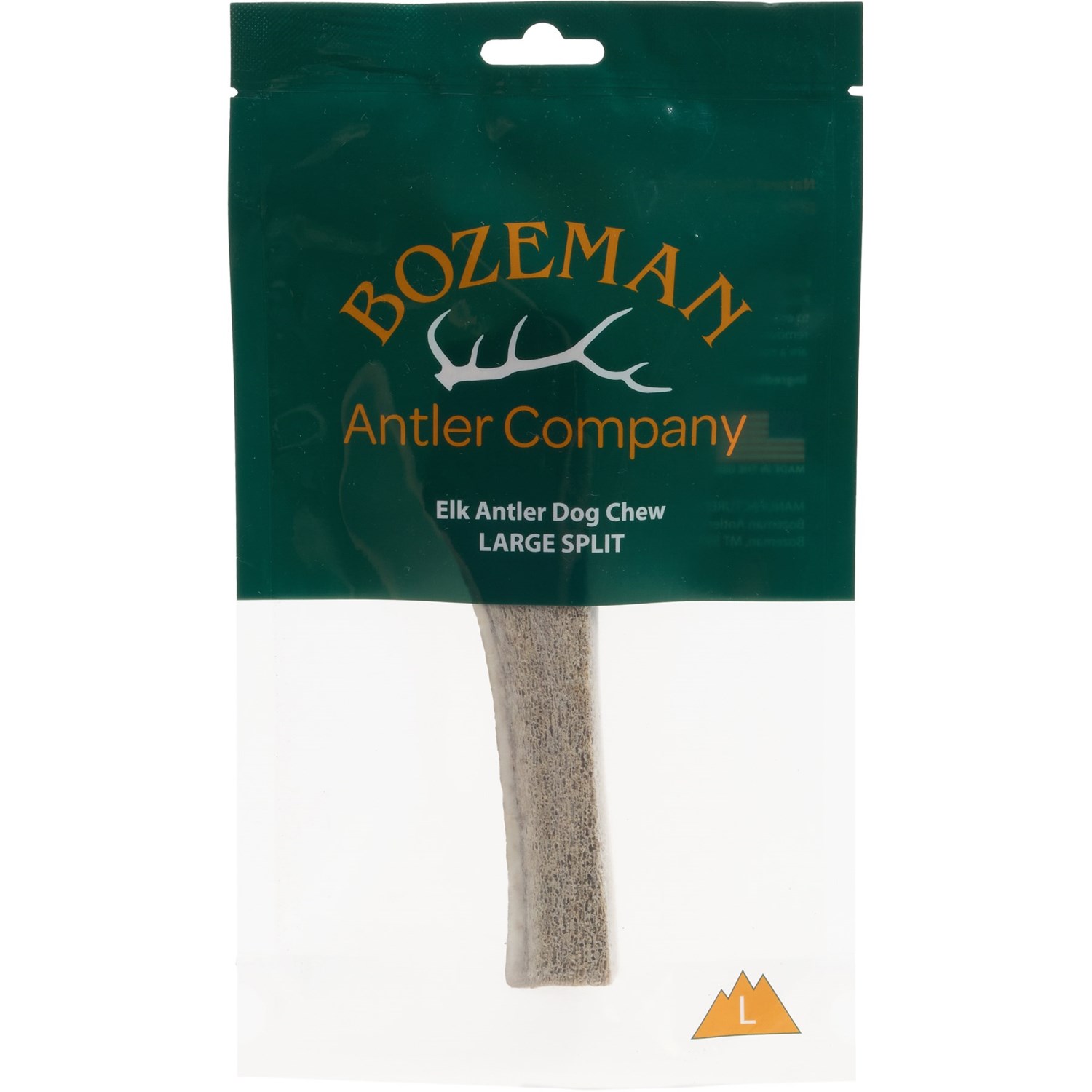 Bozeman Split Elk Antler Dog Chew Treat - Large - Save 55%