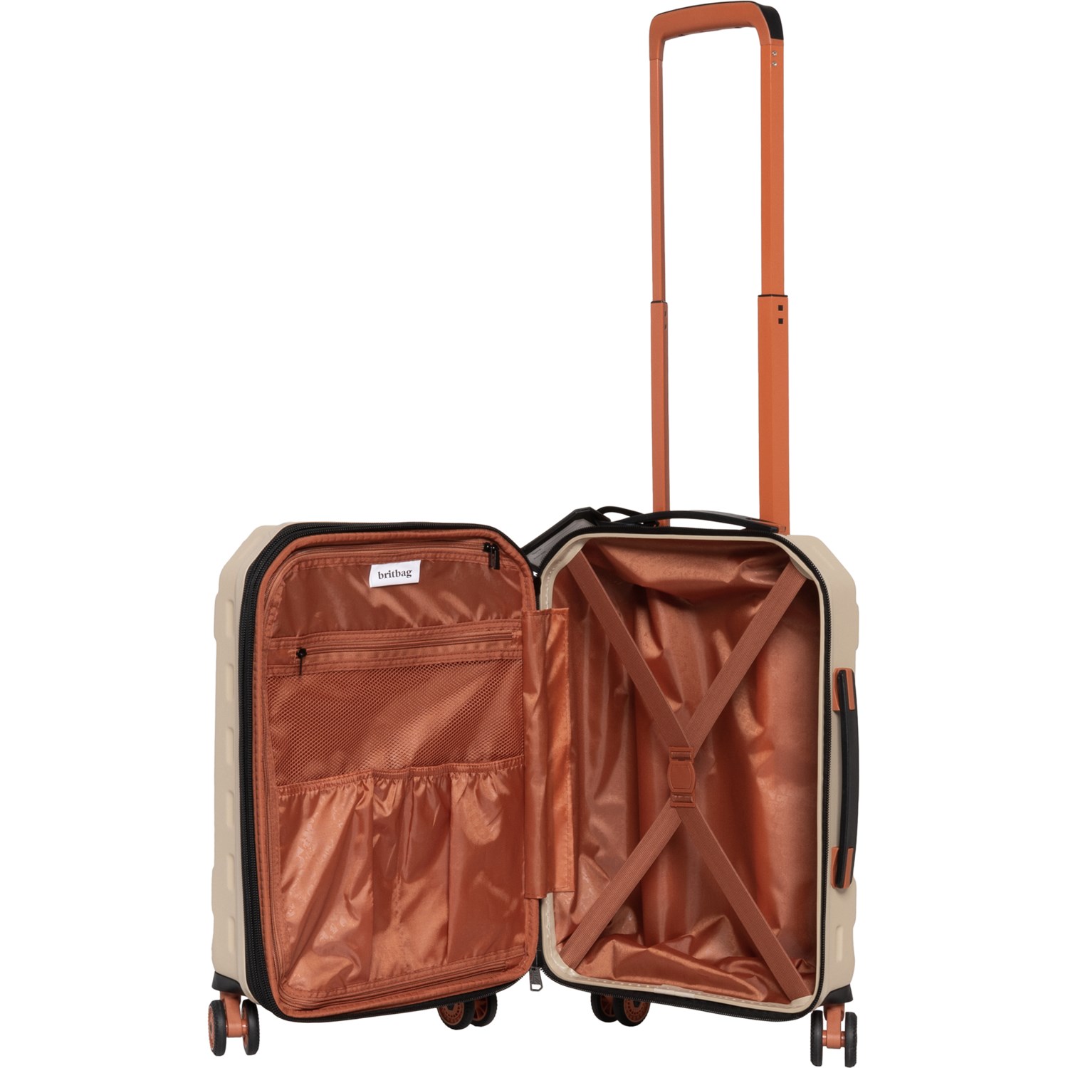 BritBag 21” Gannett Carry-On Spinner Suitcase - Hardside, Expandable ...