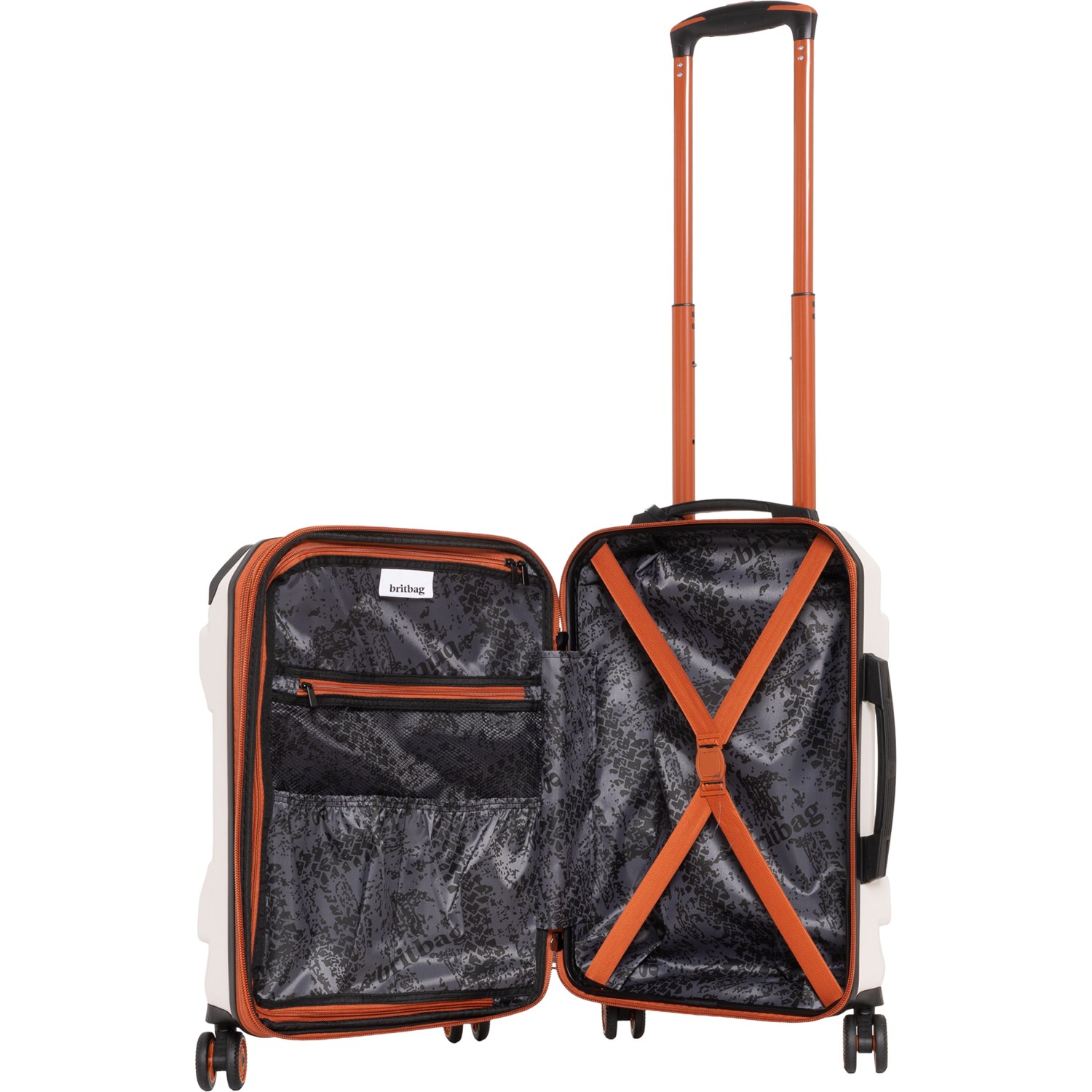 BritBag 21” Himalayas Spinner Carry-On Suitcase - Hardside, Expandable ...