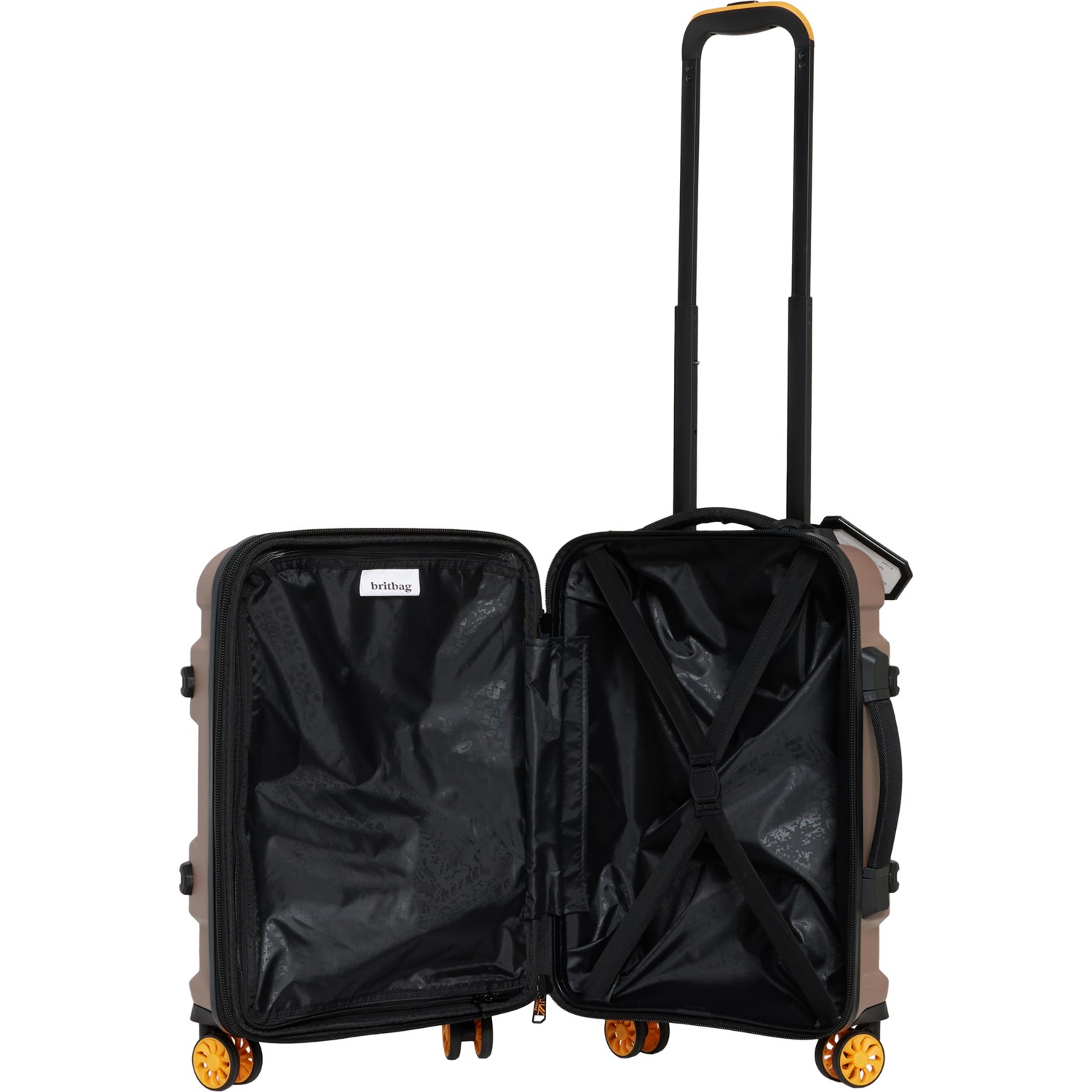 BritBag 21" Shielding Carry-On Spinner Suitcase - Hardside, Expandable ...
