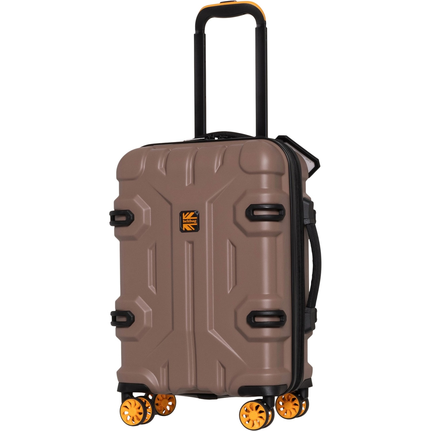BritBag 21” Shielding Carry-On Spinner Suitcase - Hardside, Expandable ...