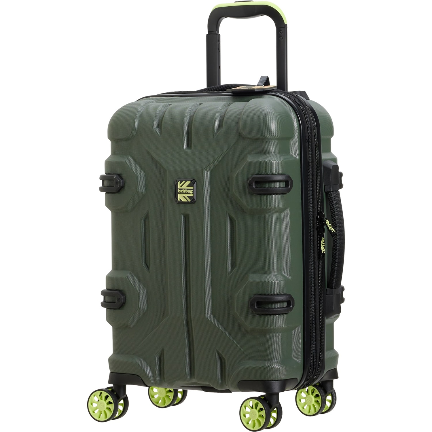 BritBag 21” Shielding Carry-On Spinner Suitcase - Hardside, Expandable ...
