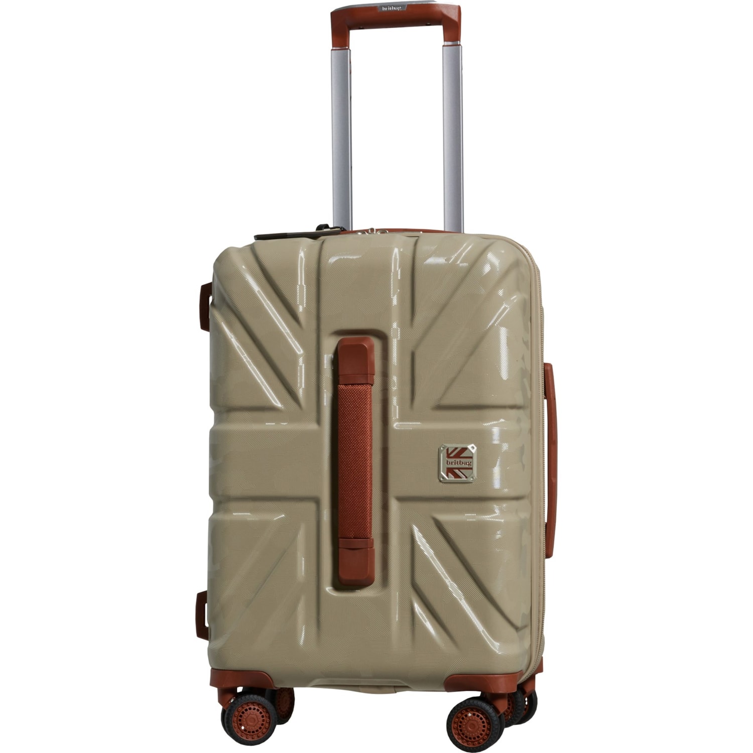 BritBag 21.9” Okavango Spinner Carry-On Suitcase - Hardside, Expandable ...