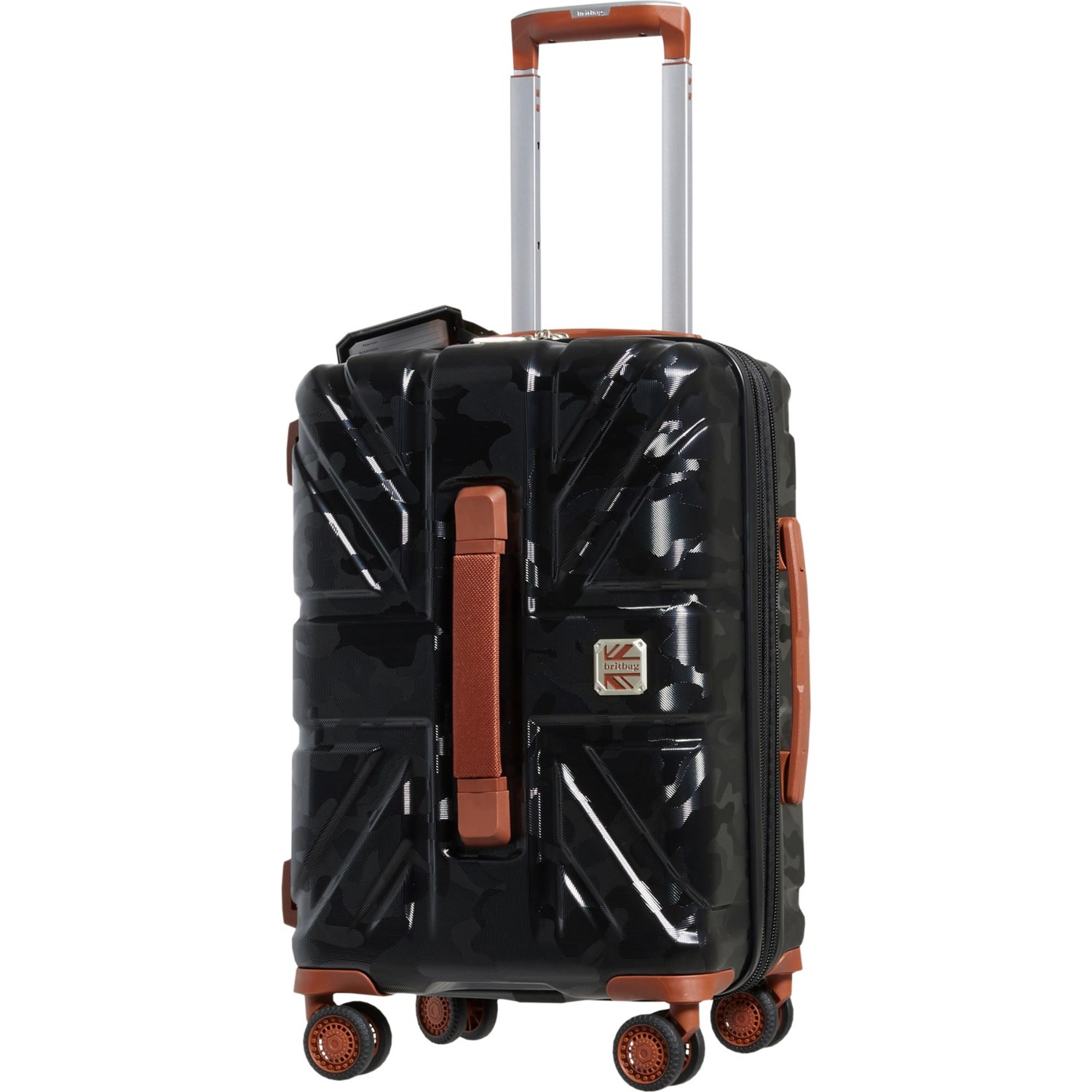 BritBag 21.9” Okavango Spinner Carry-On Suitcase - Hardside, Expandable ...