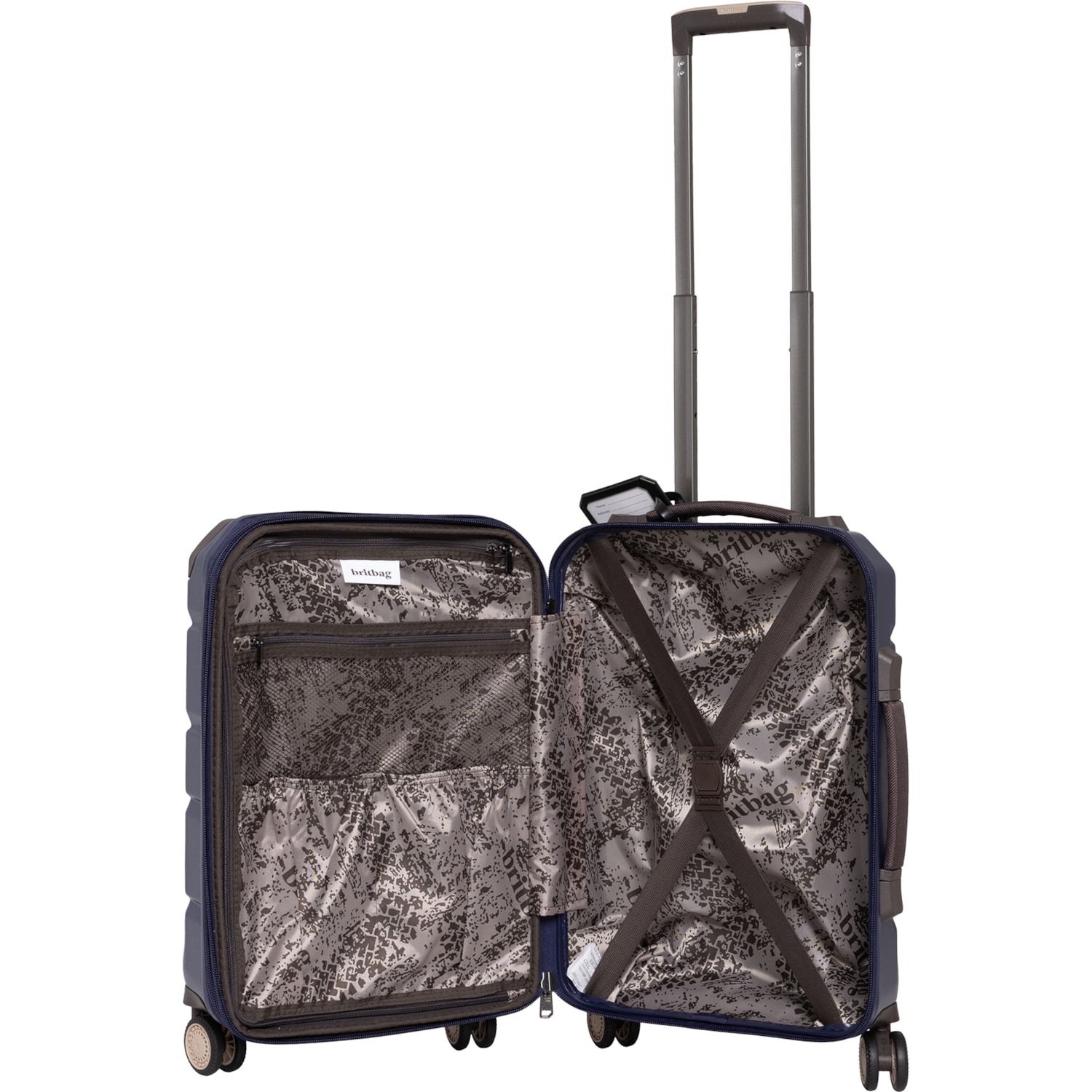 BritBag 22” Galloway Carry-On Spinner Suitcase - Hardside, Expandable ...