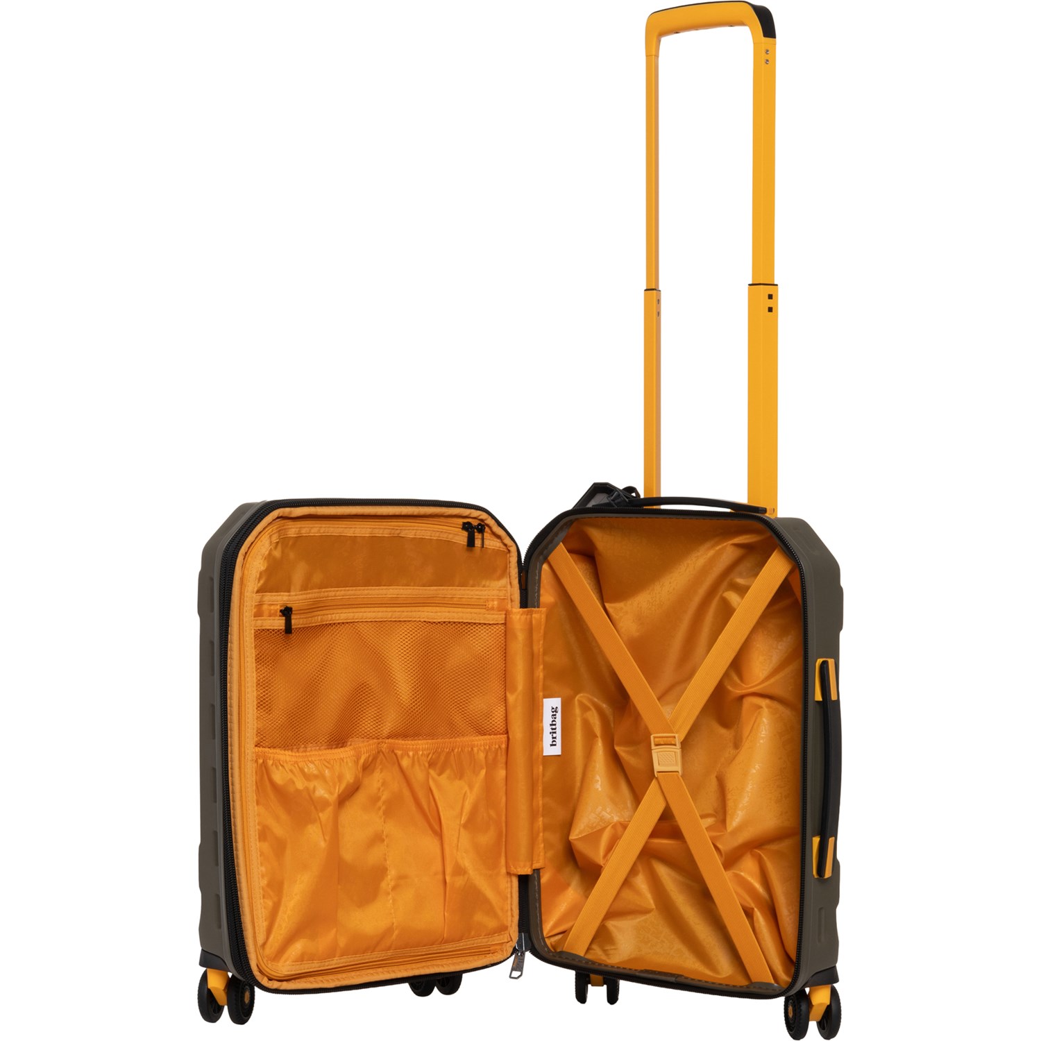 BritBag 22” Gannett Carry-On Spinner Suitcase - Hardside, Expandable ...