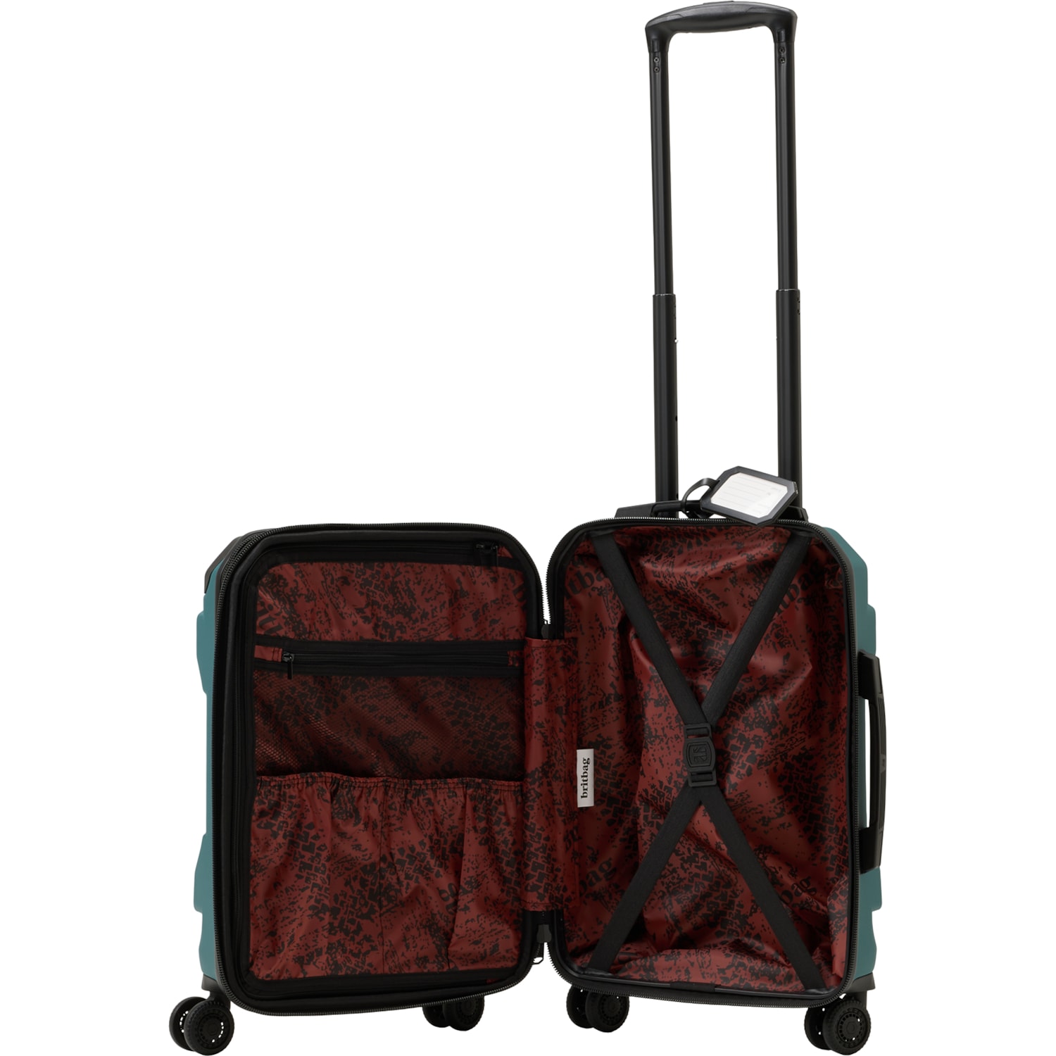 BritBag 22” Himalayas Spinner Carry-On Suitcase - Hardside, Expandable ...