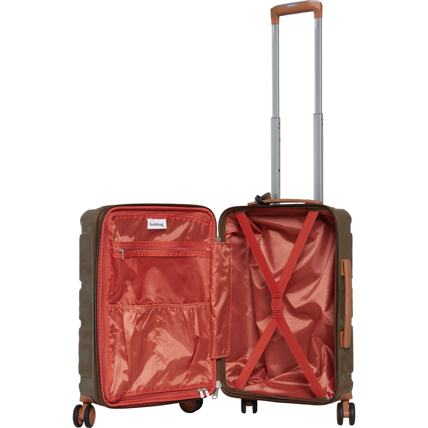 BritBag 22” Okavango Carry-On Spinner Suitcase - Hardside, Expandable ...