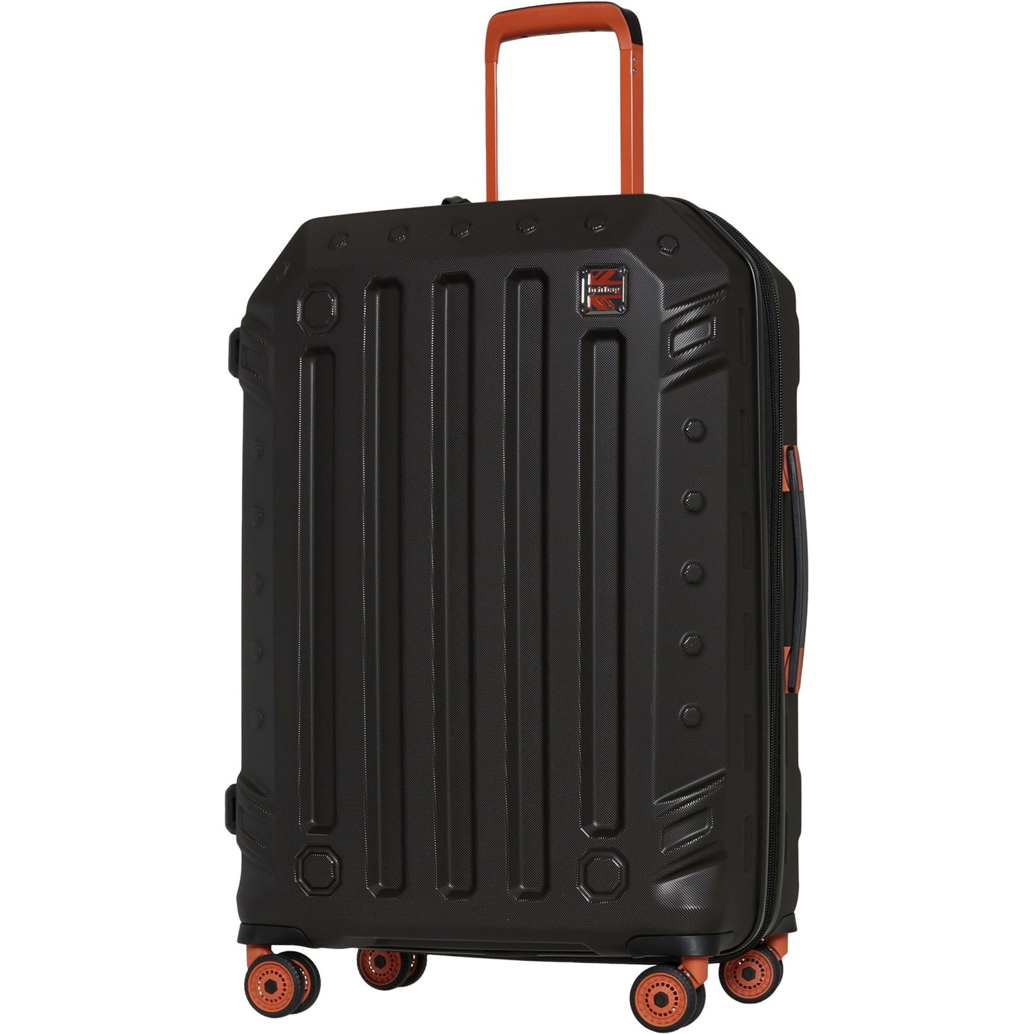 BritBag 27” Gannett Spinner Suitcase - Hardside, Expandable, Dark Brown ...
