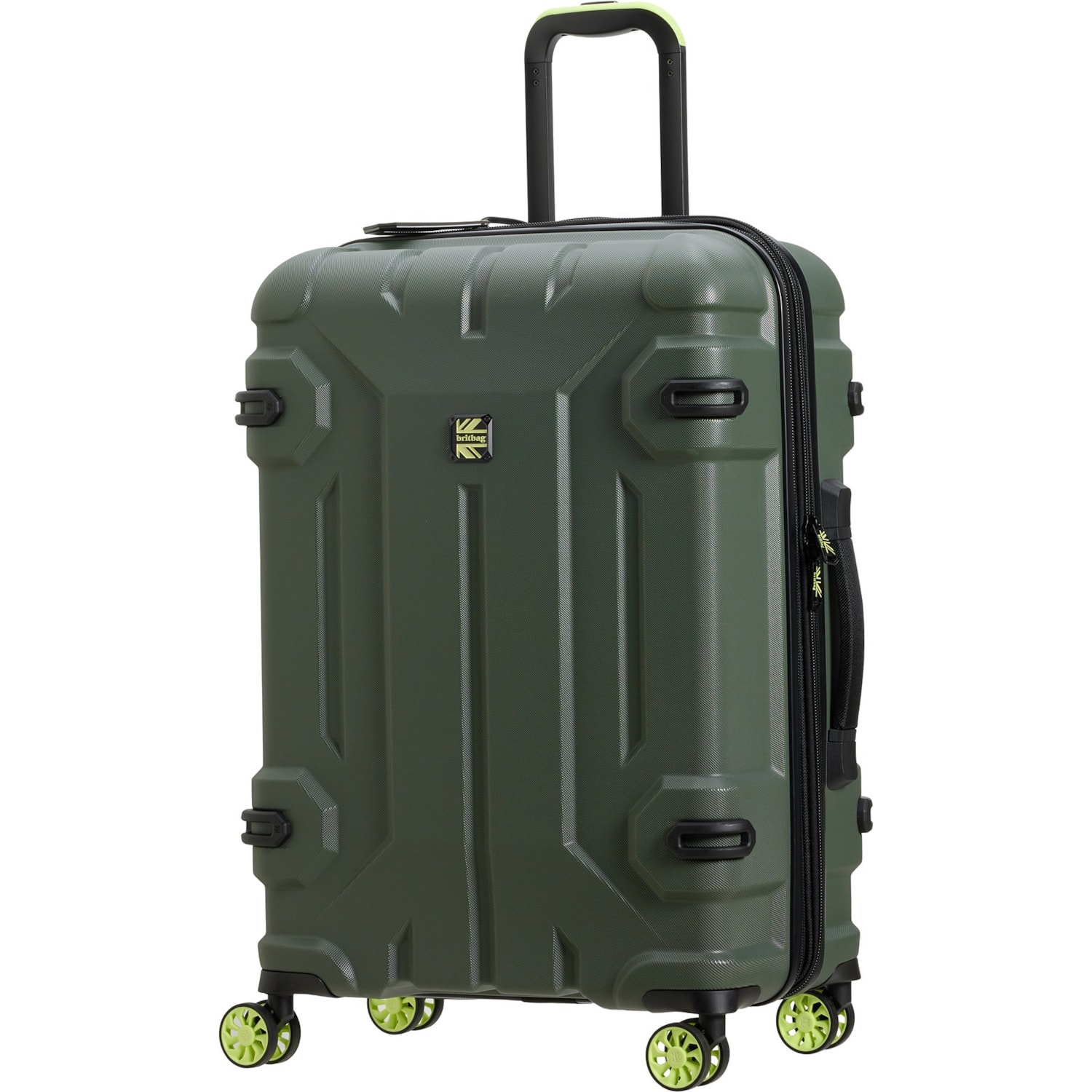 BritBag 27” Shielding Spinner Suitcase - Hardside, Expandable, Climbing ...