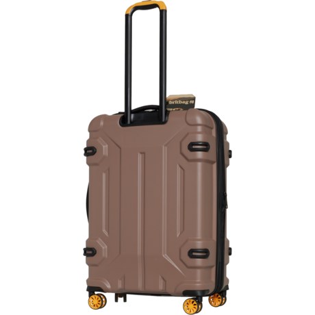 BritBag 27.4" Shielding Spinner Suitcase - Hardside, Expandable ...