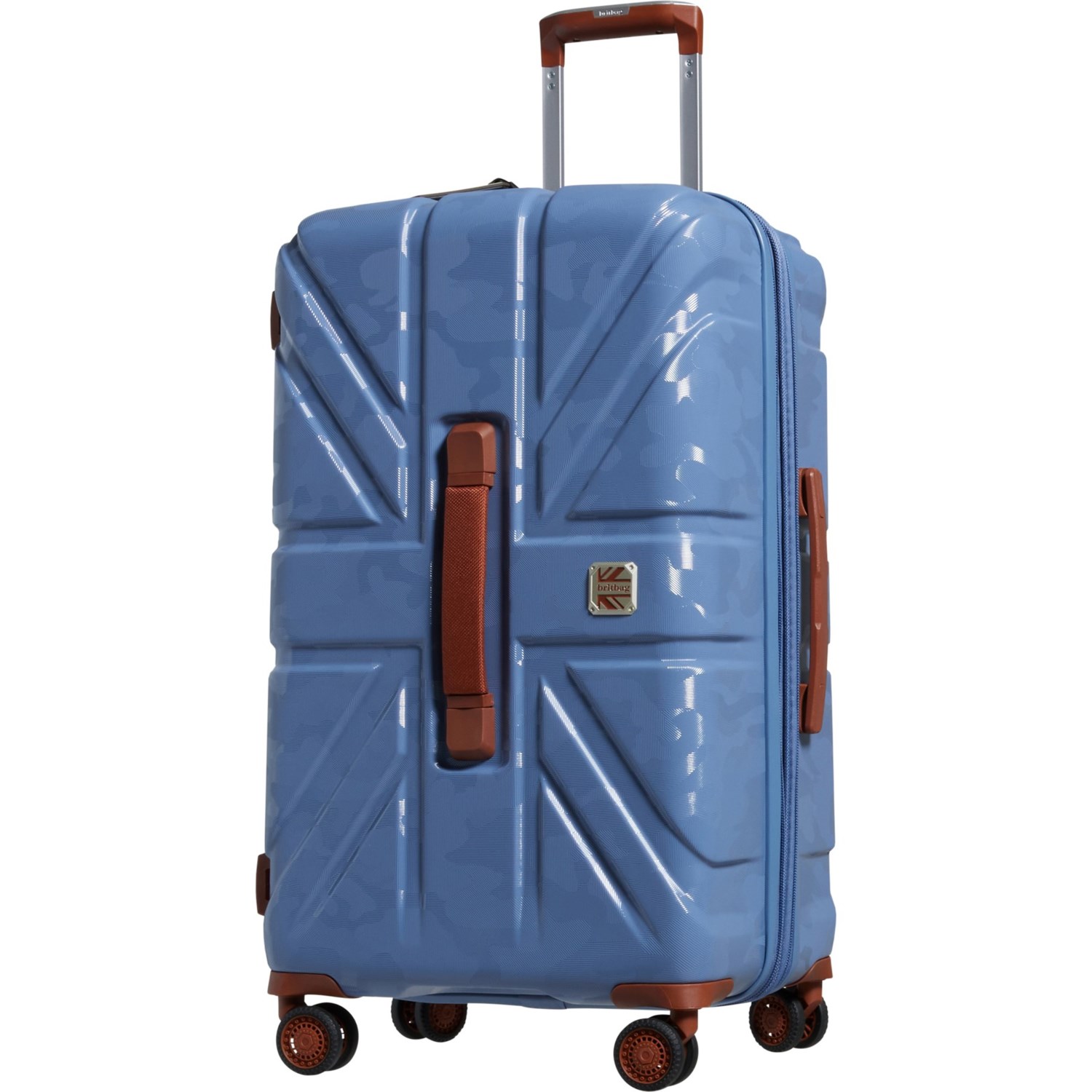 BritBag 27.9” Okavango Spinner Suitcase - Hardside, Expandable, Wild ...