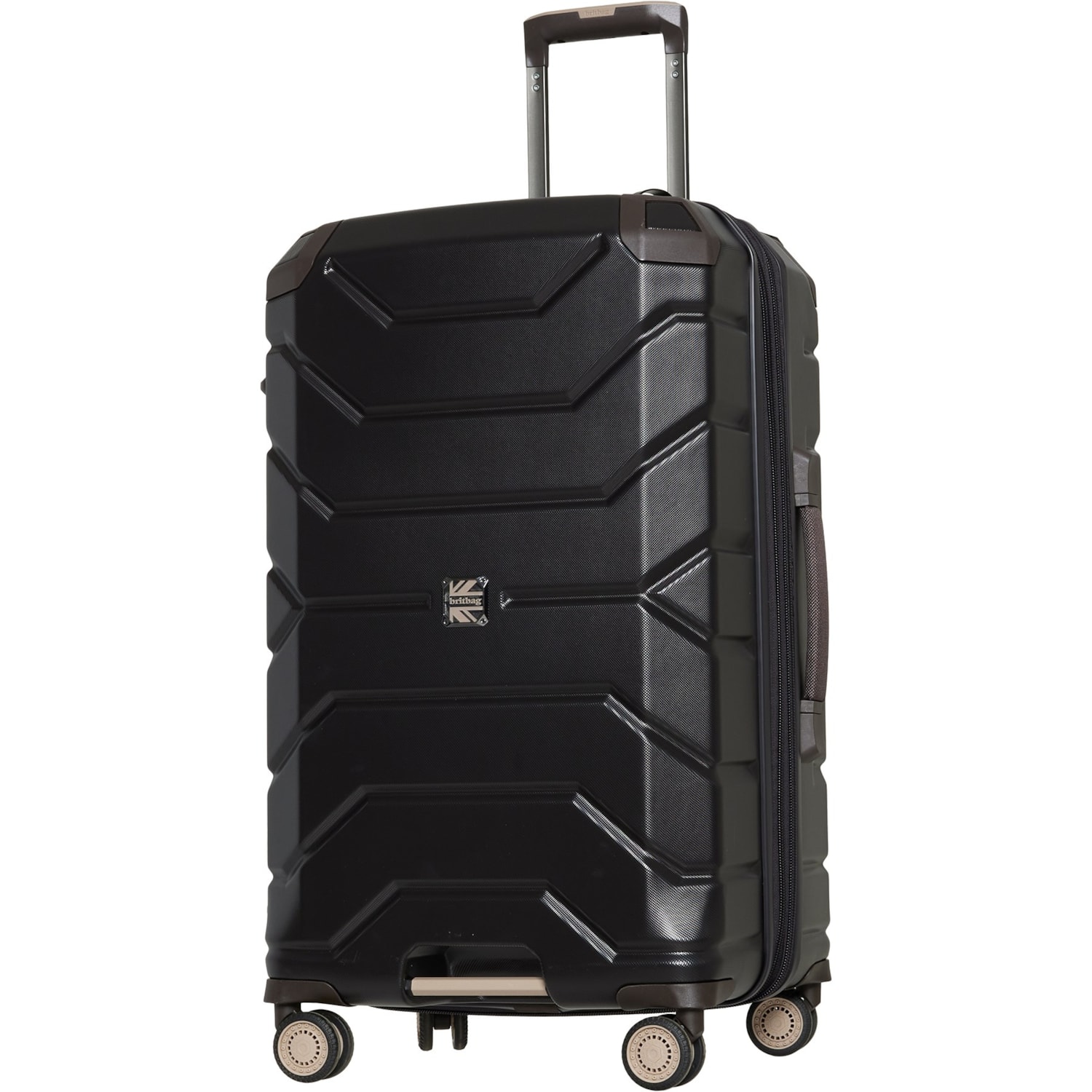 BritBag 28” Galloway Spinner Suitcase - Hardside, Expandable, Dark ...