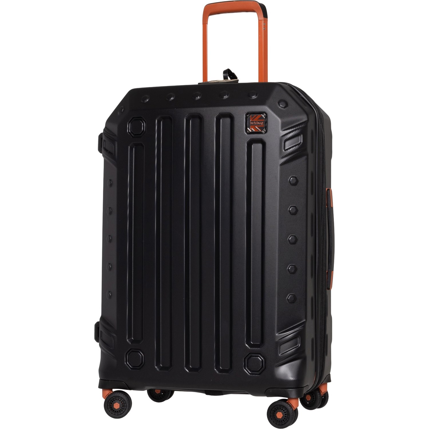 BritBag 28” Gannett Spinner Suitcase - Hardside, Expandable, Black ...