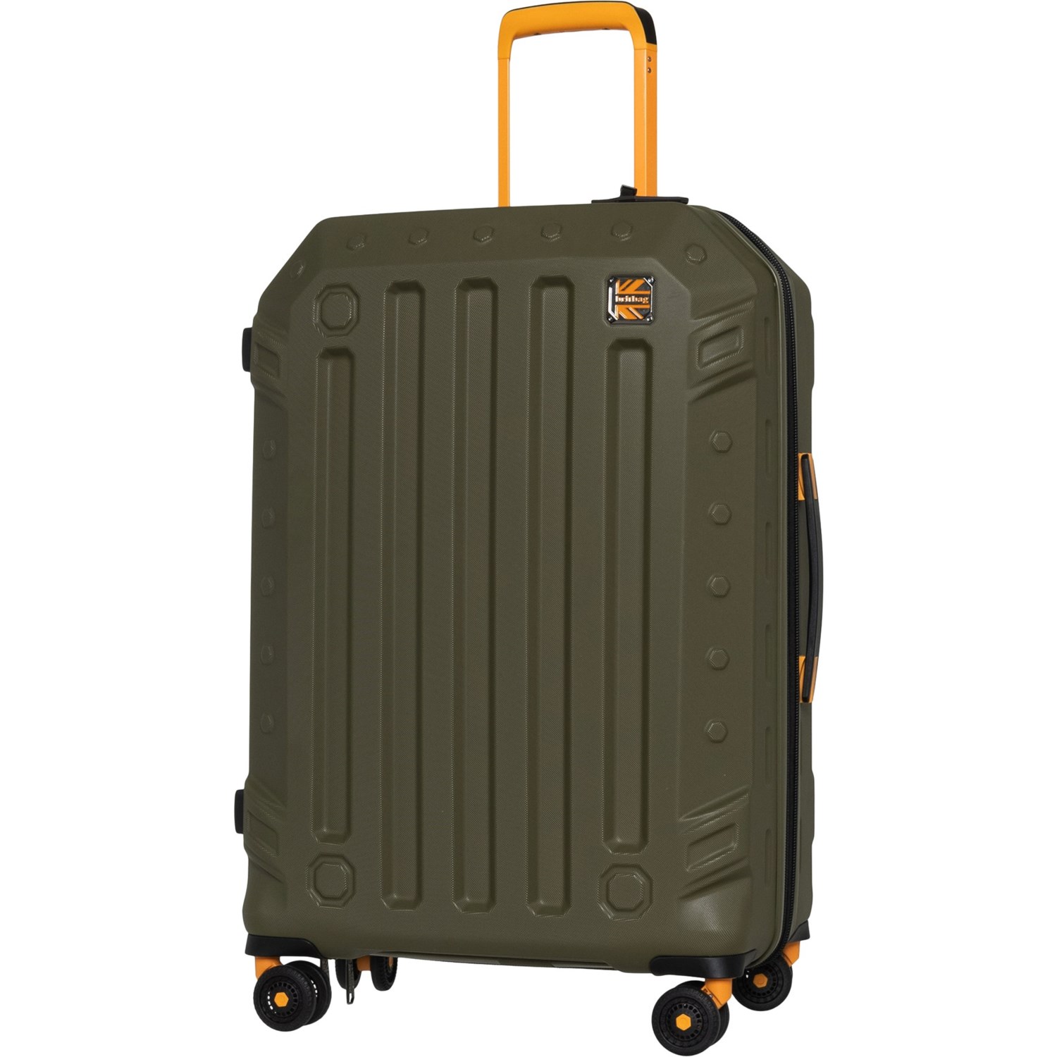BritBag 28” Gannett Spinner Suitcase - Hardside, Expandable, Dark Olive ...
