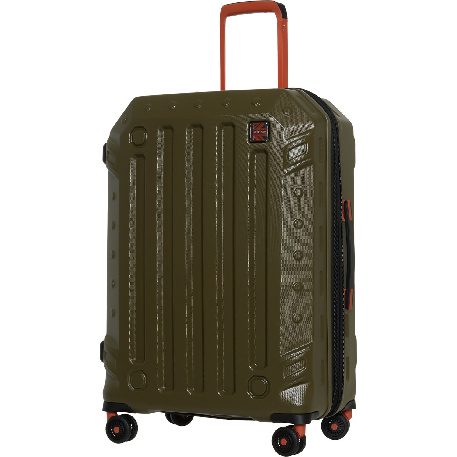 BritBag 28” Gannett Spinner Suitcase - Hardside, Expandable, Dark Olive ...