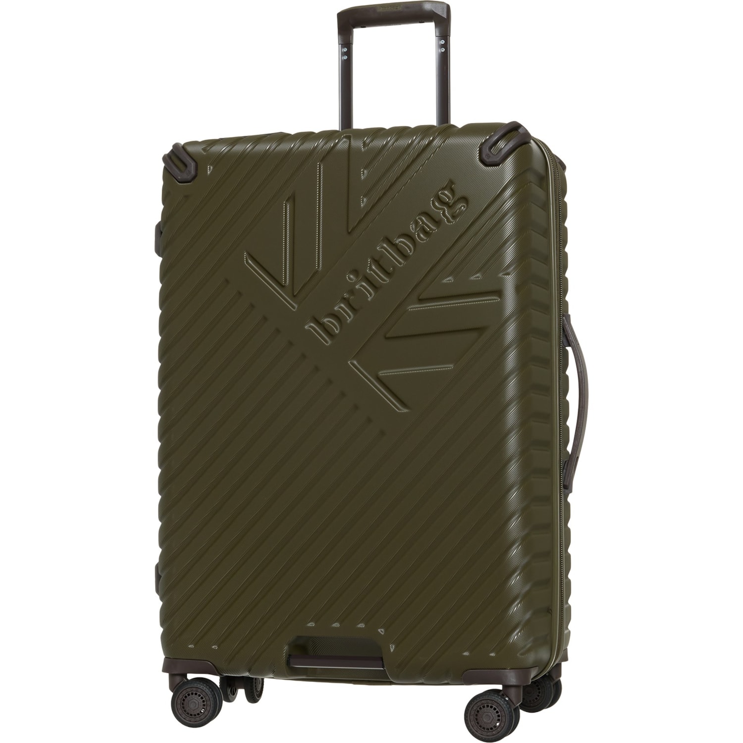 BritBag 28” Glentress Spinner Suitcase - Hardside, Expandable, Dark ...