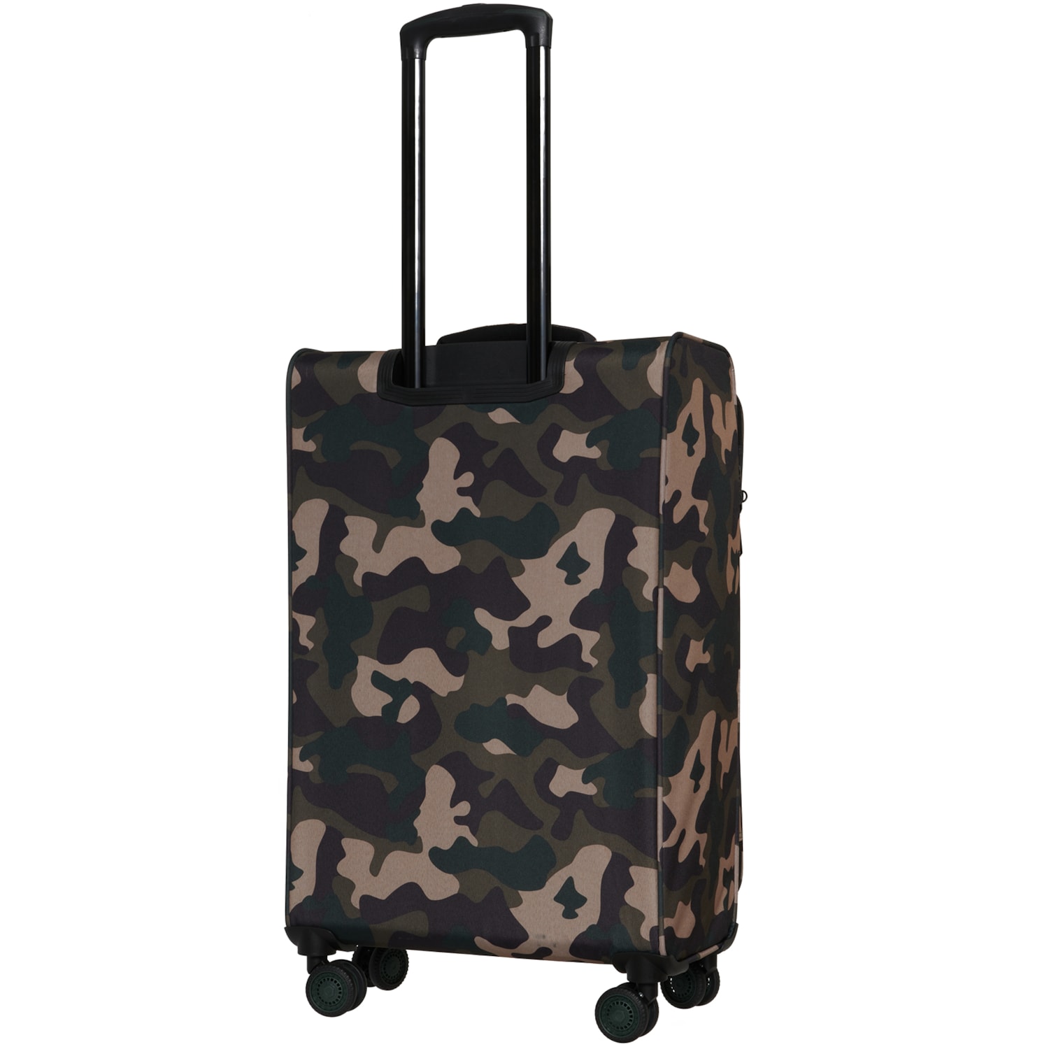 BritBag 28.1” Aberdare Spinner Suitcase - Softside, Expandable, Dark ...