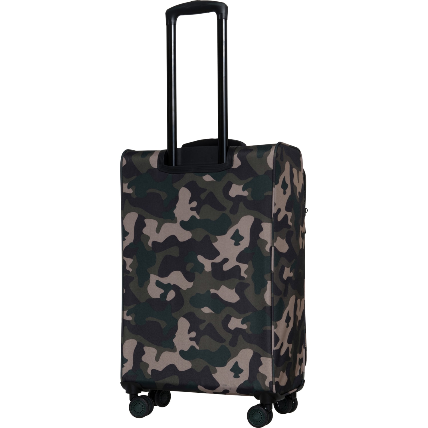 BritBag 28.1” Aberdare Spinner Suitcase - Softside, Expandable, Dark ...