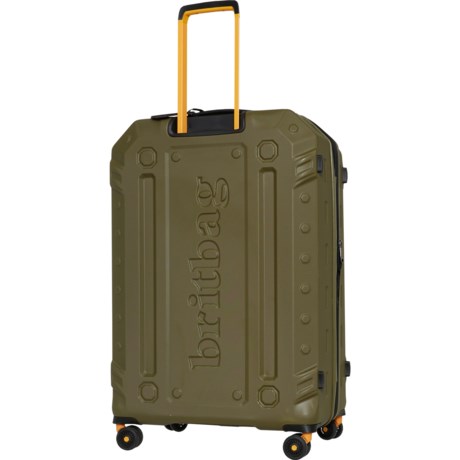 BritBag 31” Gannett Spinner Suitcase - Hardside, Expandable, Dark Olive ...