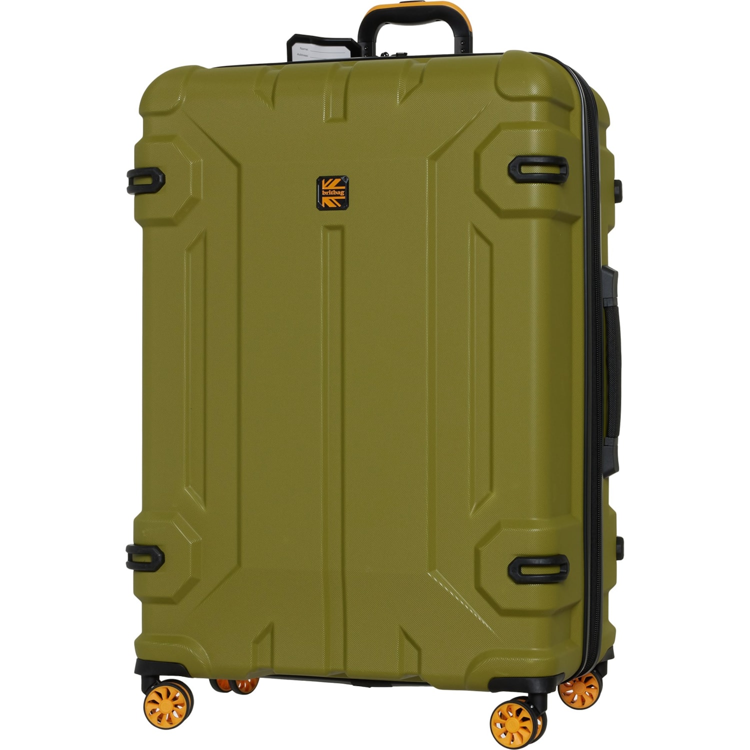 BritBag 31” Shielding Spinner Suitcase - Hardside, Expandable, Crushed ...