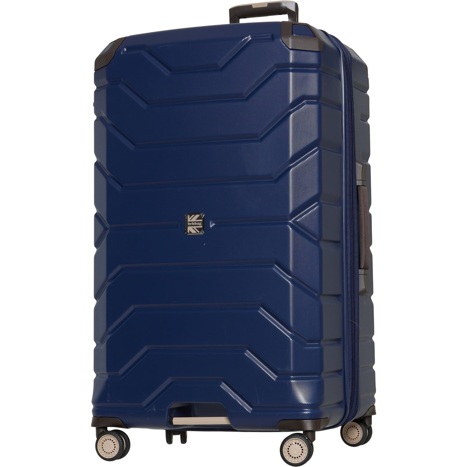 BritBag 32” Galloway Spinner Suitcase - Hardside, Expandable, Naval ...