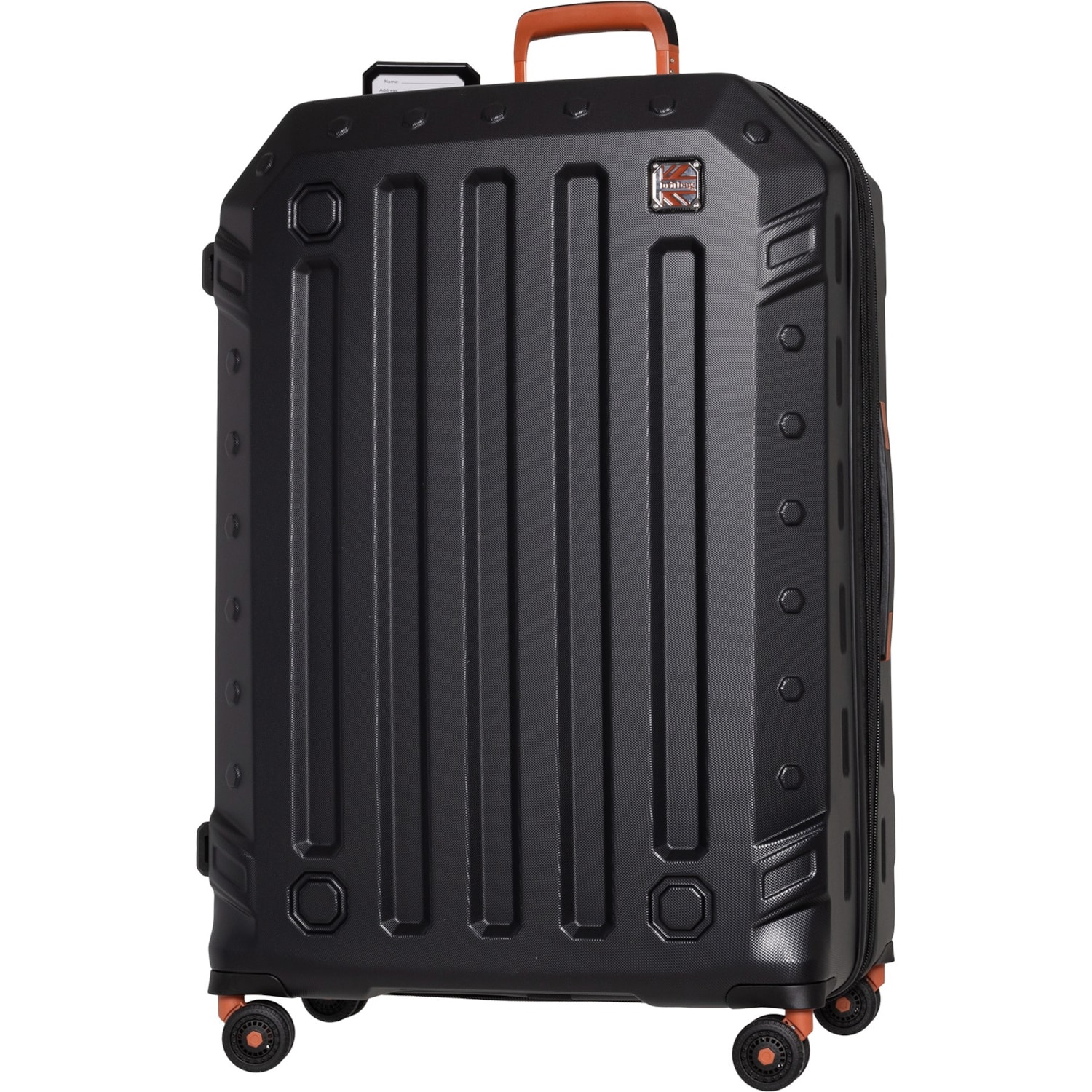BritBag 32” Gannett Spinner Suitcase - Hardside, Expandable, Black ...