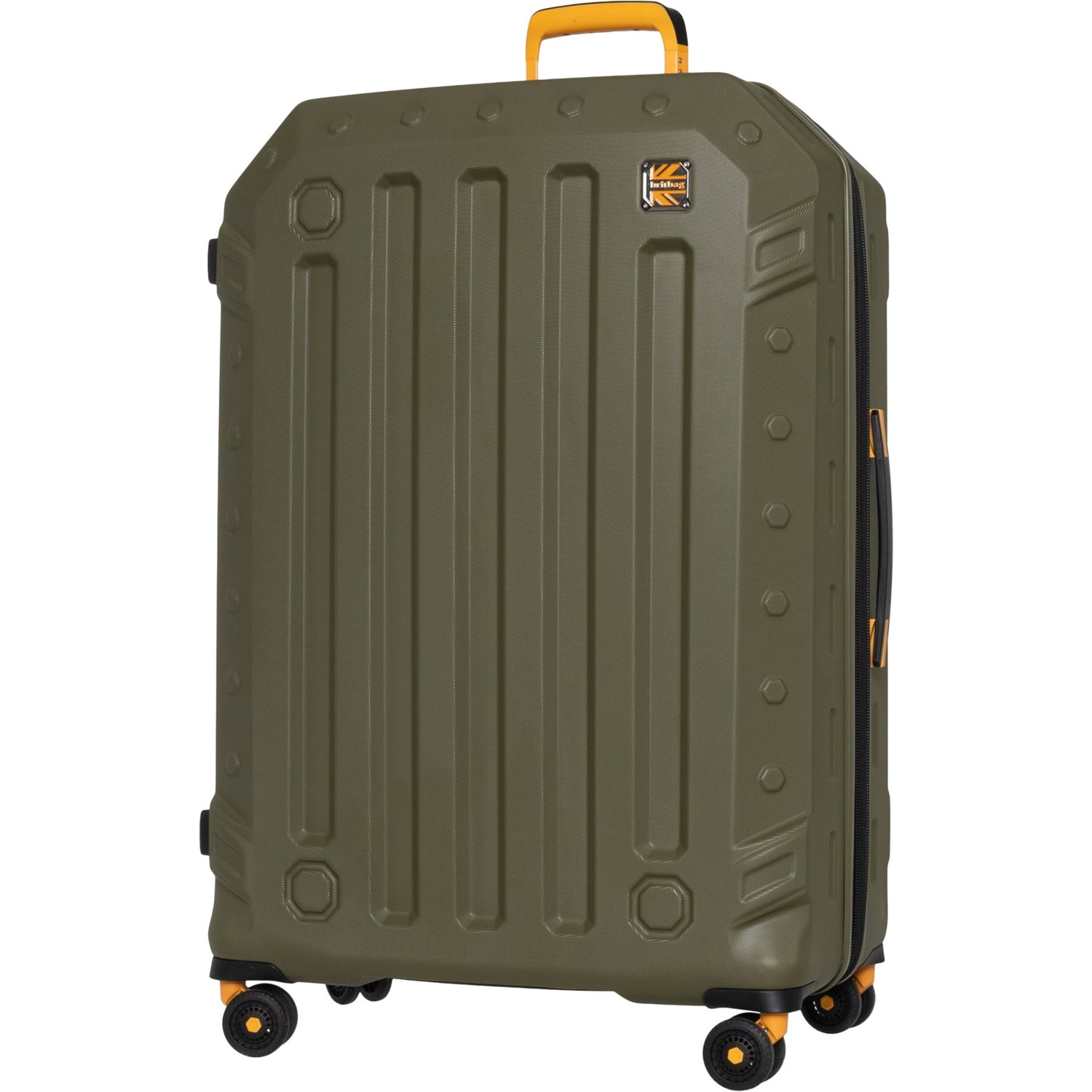 BritBag 32” Gannett Spinner Suitcase - Hardside, Expandable, Dark Olive ...