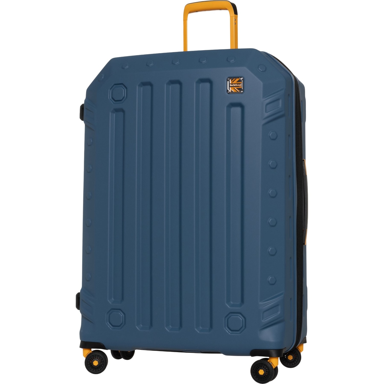 BritBag 32” Gannett Spinner Suitcase - Hardside, Expandable, Steel Blue ...