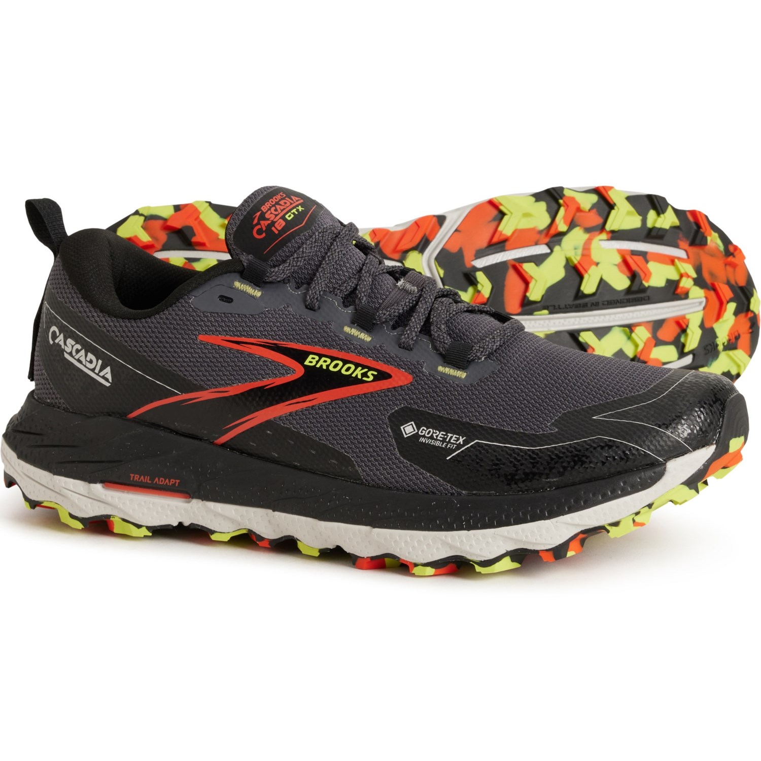 Brooks Cascadia 18 Gore-Tex® Trail Running Shoes (For Men)