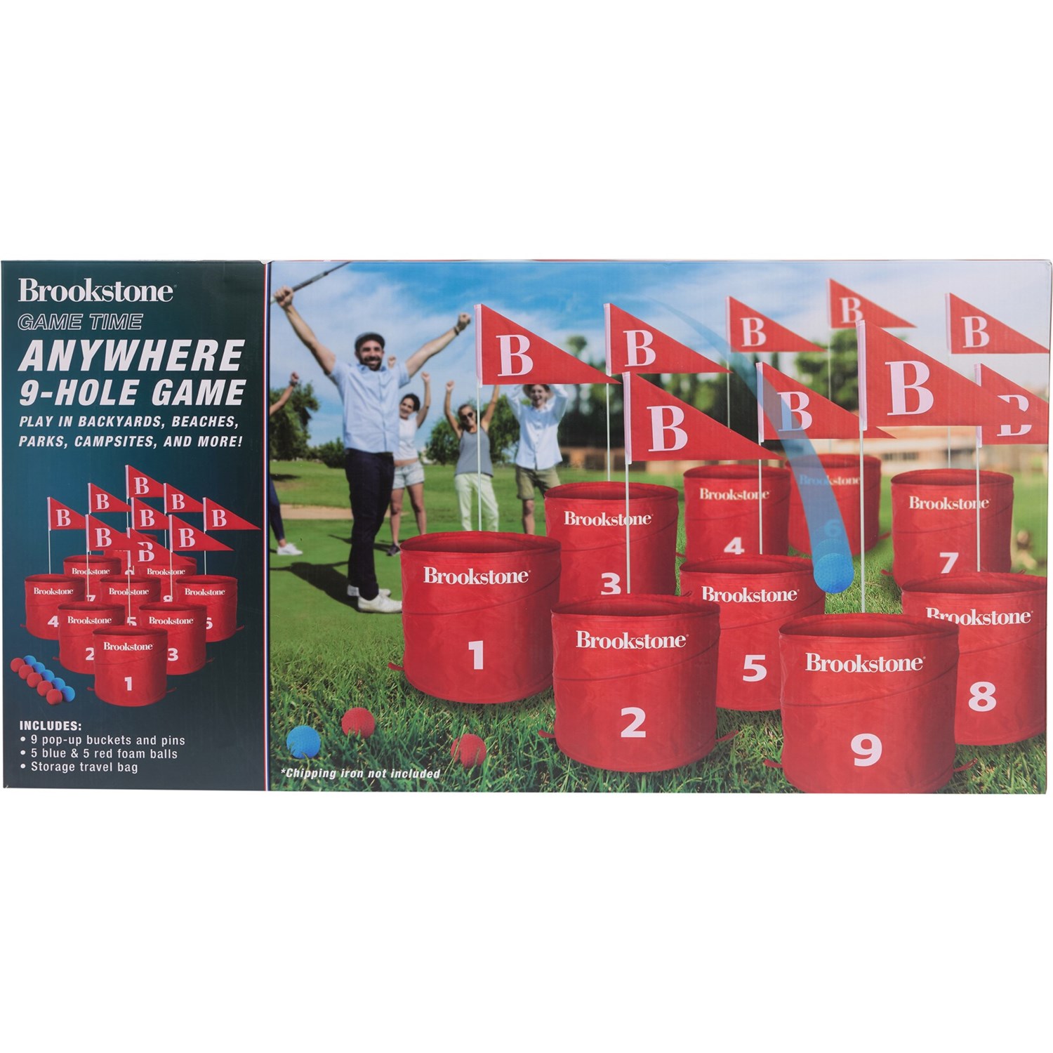 Brookstone Anywhere 9-Hole Game Golf Set - 29-Piece - Save 27%