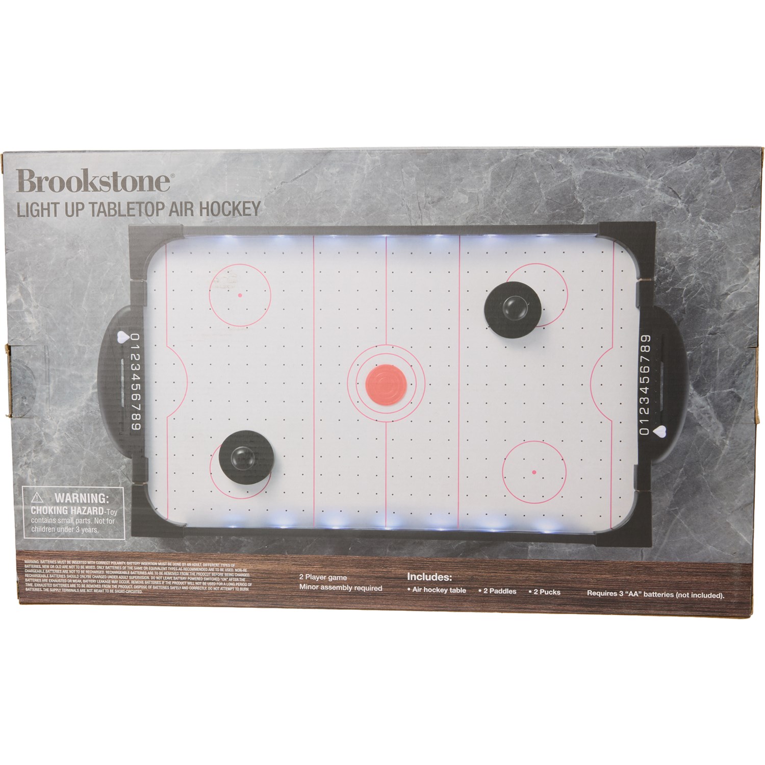 Brookstone LED Air Hockey Tabletop Game - Save 33%