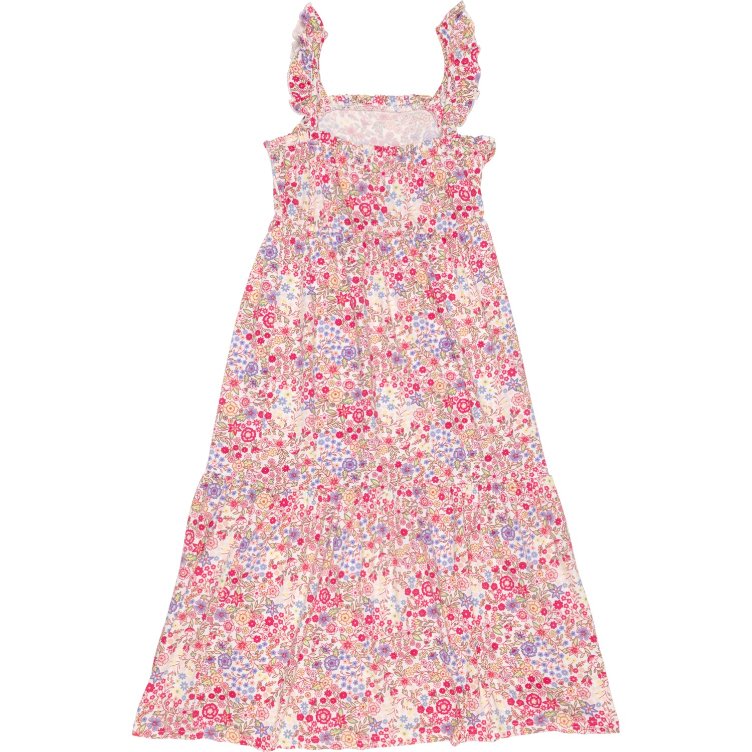 Btween Girls Ruffle Strap Maxi Dress - 2-Pack, Sleeveless - Save 35%