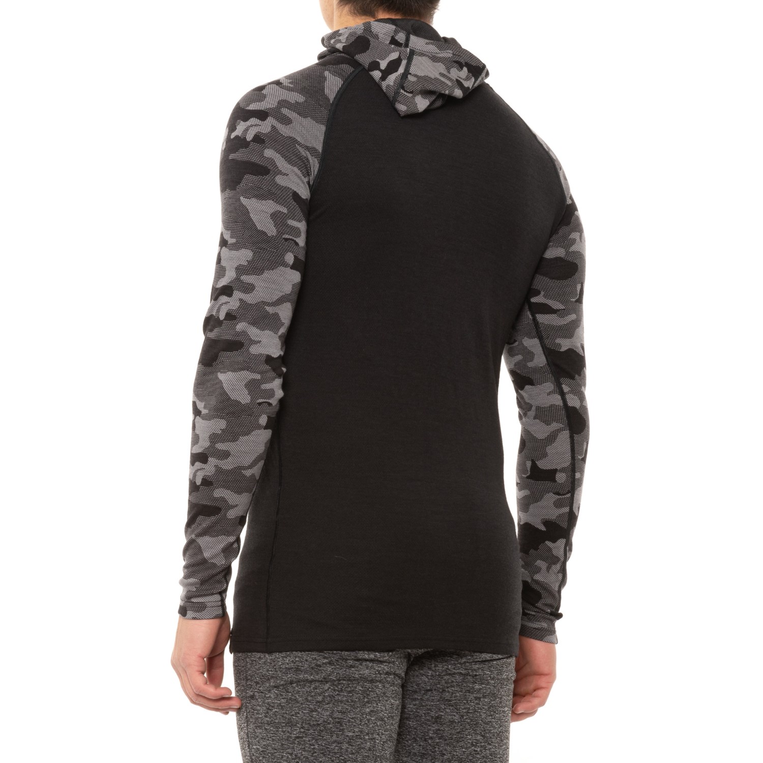 BULA Camo Zip Neck Base Layer Top (For Men) - Save 61%