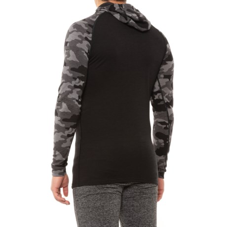 BULA Camo Zip Neck Base Layer Top (For Men) - Save 65%