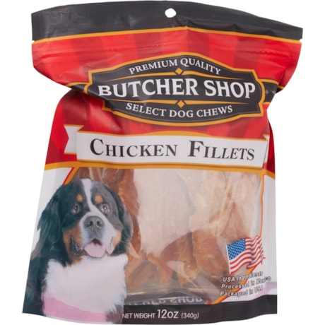 Butcher Shop Chicken Fillets Dog Treats - 12 oz. - Save 33%