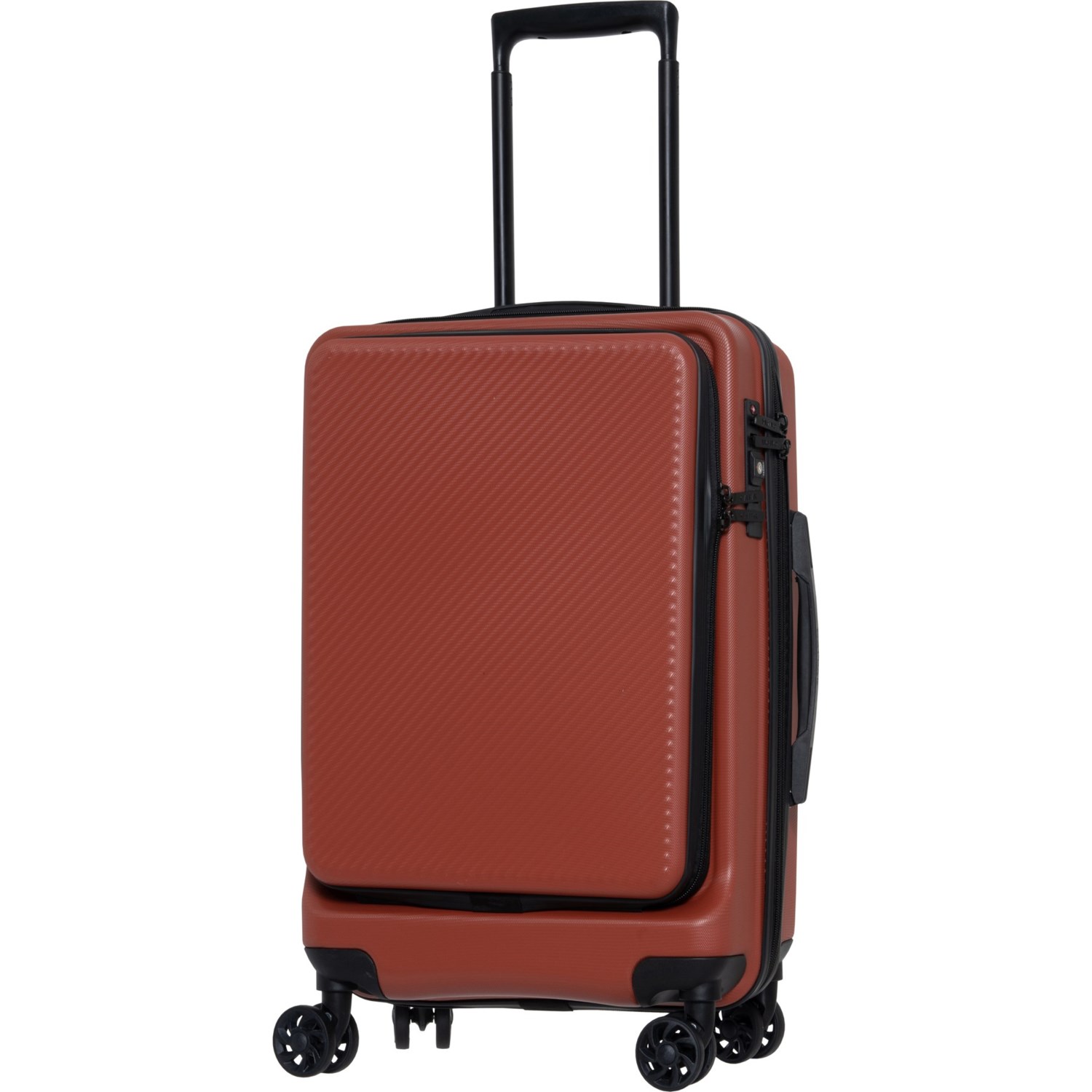 CalPak 20” Malden Spinner Carry-On Suitcase - Hardside, Expandable, Red ...