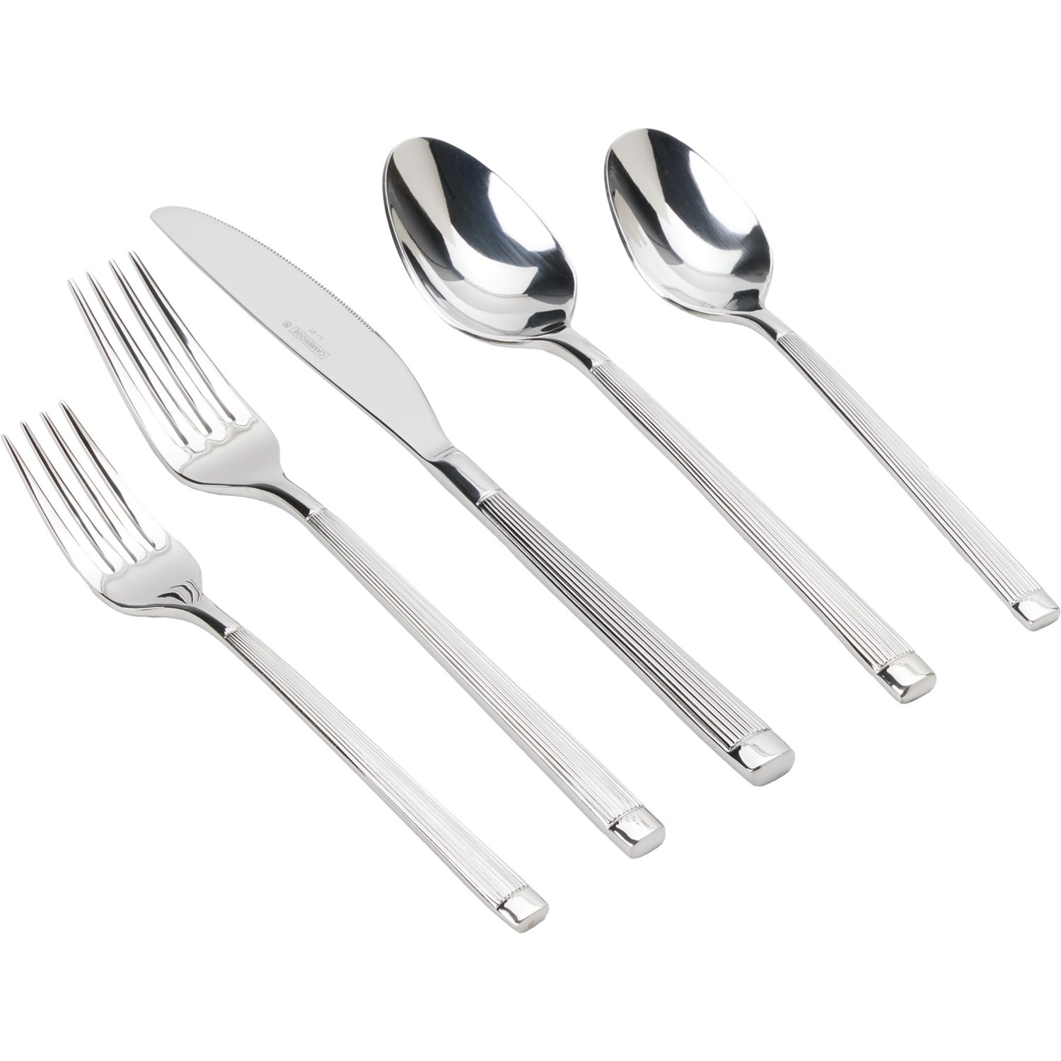 CAMBRIDGE Zaylen Mirror Flatware Set - 20-Piece - Save 54%