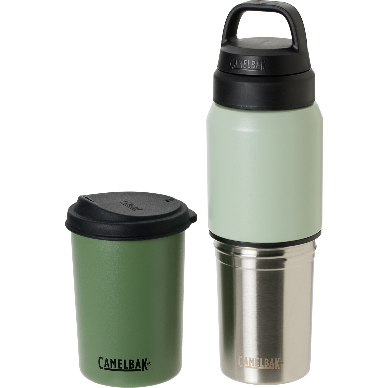 CamelBak MultiBev Vacuum-Insulated Bottle and Cup Combo - 12-17 oz ...