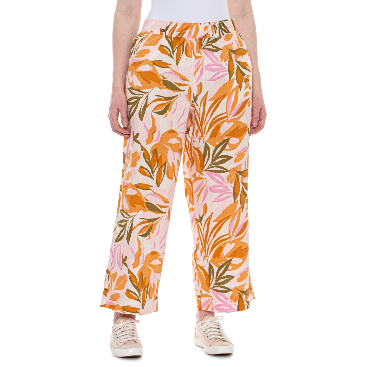 C&C California E-WB Wide Leg Crop Pants (For Women) - Save 30%