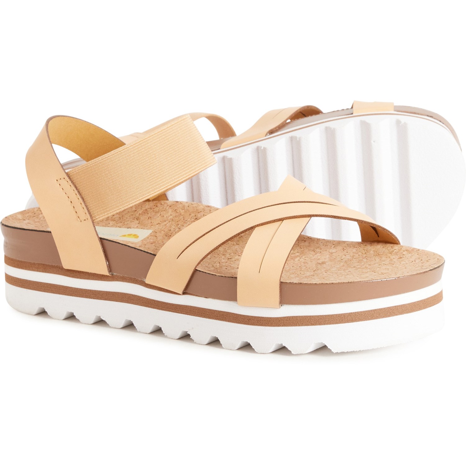 C&C California Mary Flatform Sandals (For Women) - Save 37%