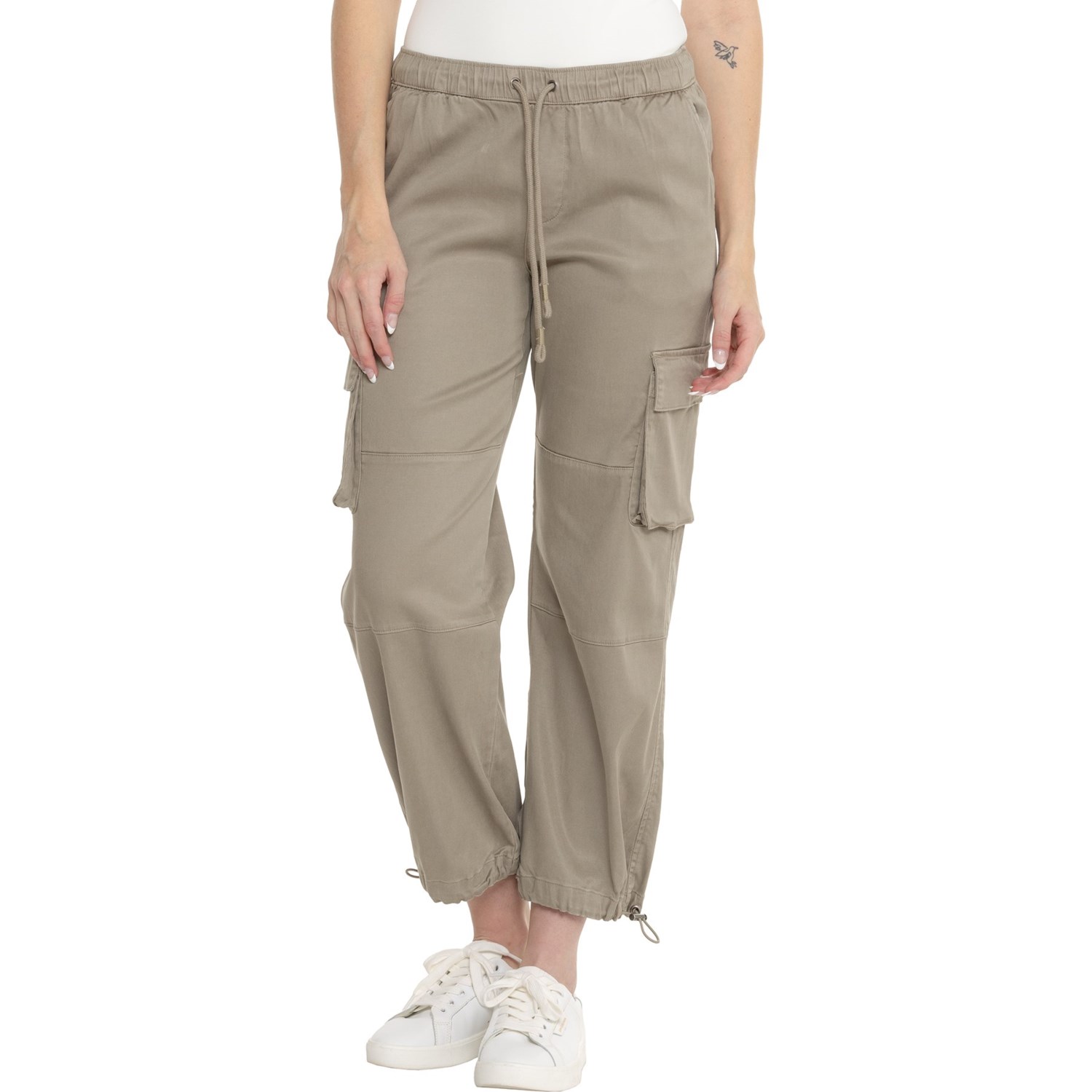 C&C California Tie Ankle Cargo Pants - Save 54%