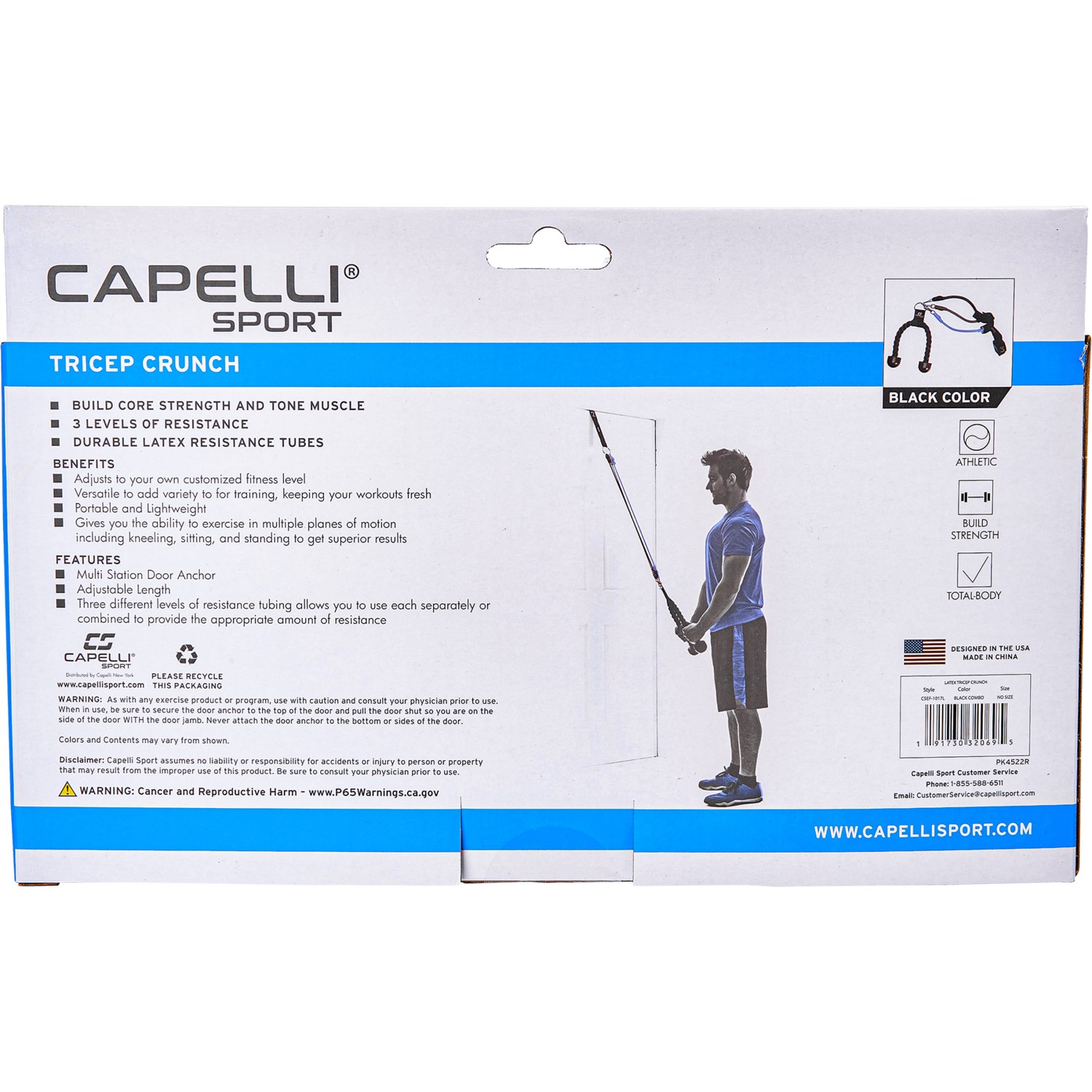 Capelli Sport Tricep Crunch - Save 25%