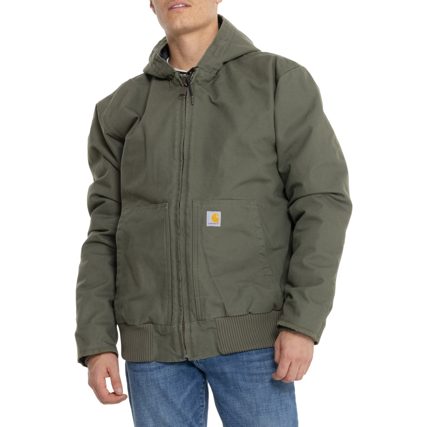 Carhartt 104050 Washed Duck Quilt-Lined Active Jacket - Insulated ...