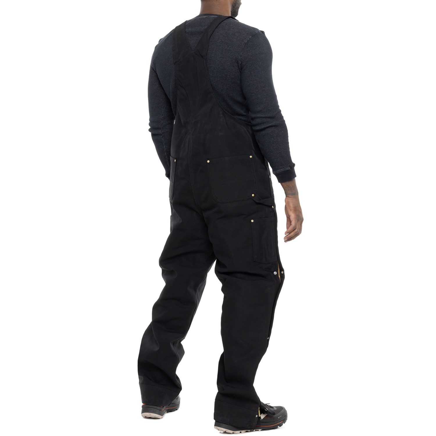Carhartt 104393 Loose Fit Firm Duck Bib Overalls - Insulated