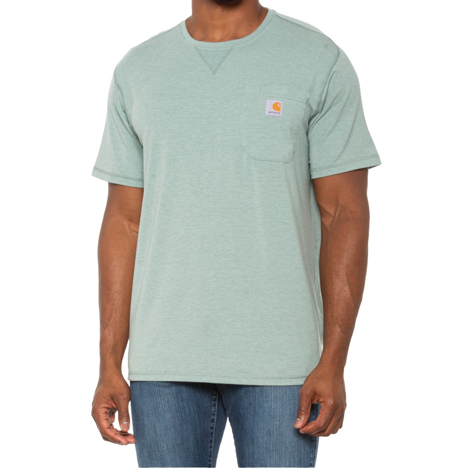 Carhartt 104680 Force Extremes® Lightweight Pocket T-Shirt - UPF 50 ...