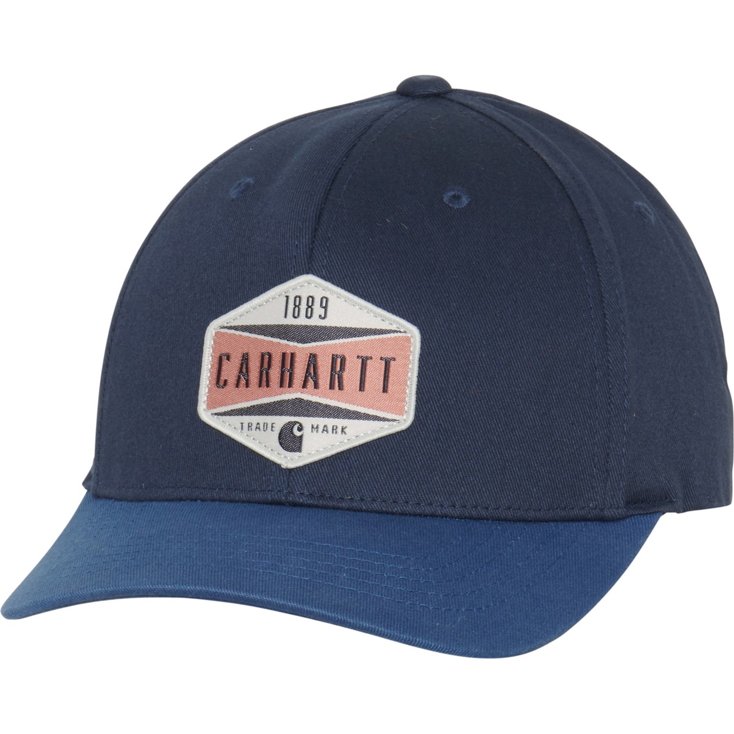 Carhartt 104720 Rugged Flex® Twill Graphic Logo Fitted Baseball Cap ...