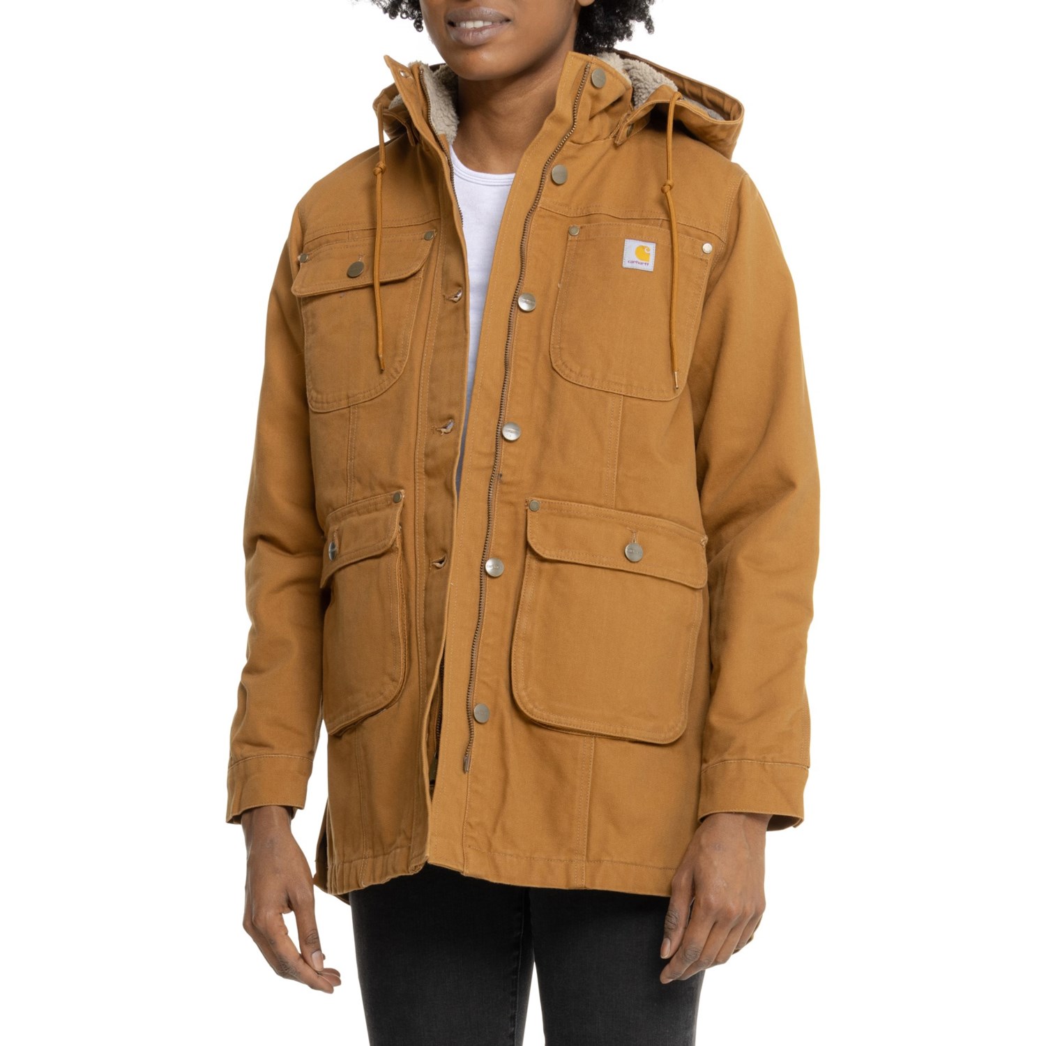Carhartt 105512 Loose Fit Weathered Duck Coat - Insulated, Factory Seconds
